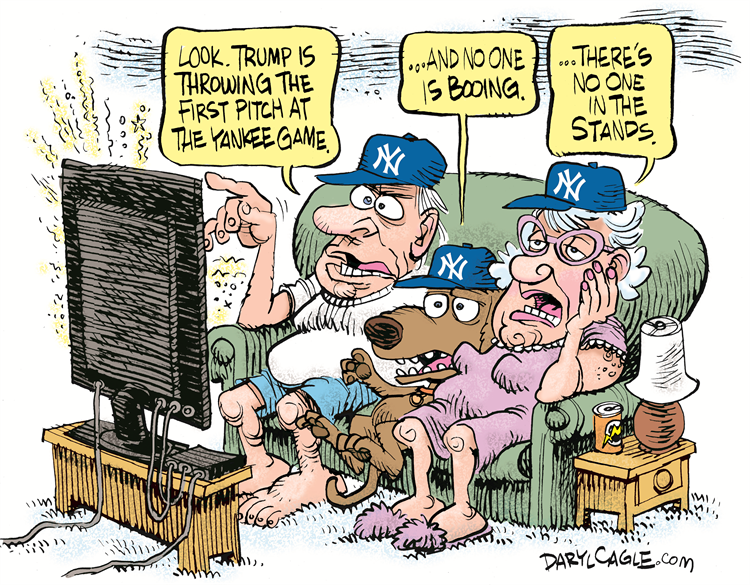 Daryl Cagle: Baseball Is Back, And It’s Nothing Like We’ve Ever Seen ...