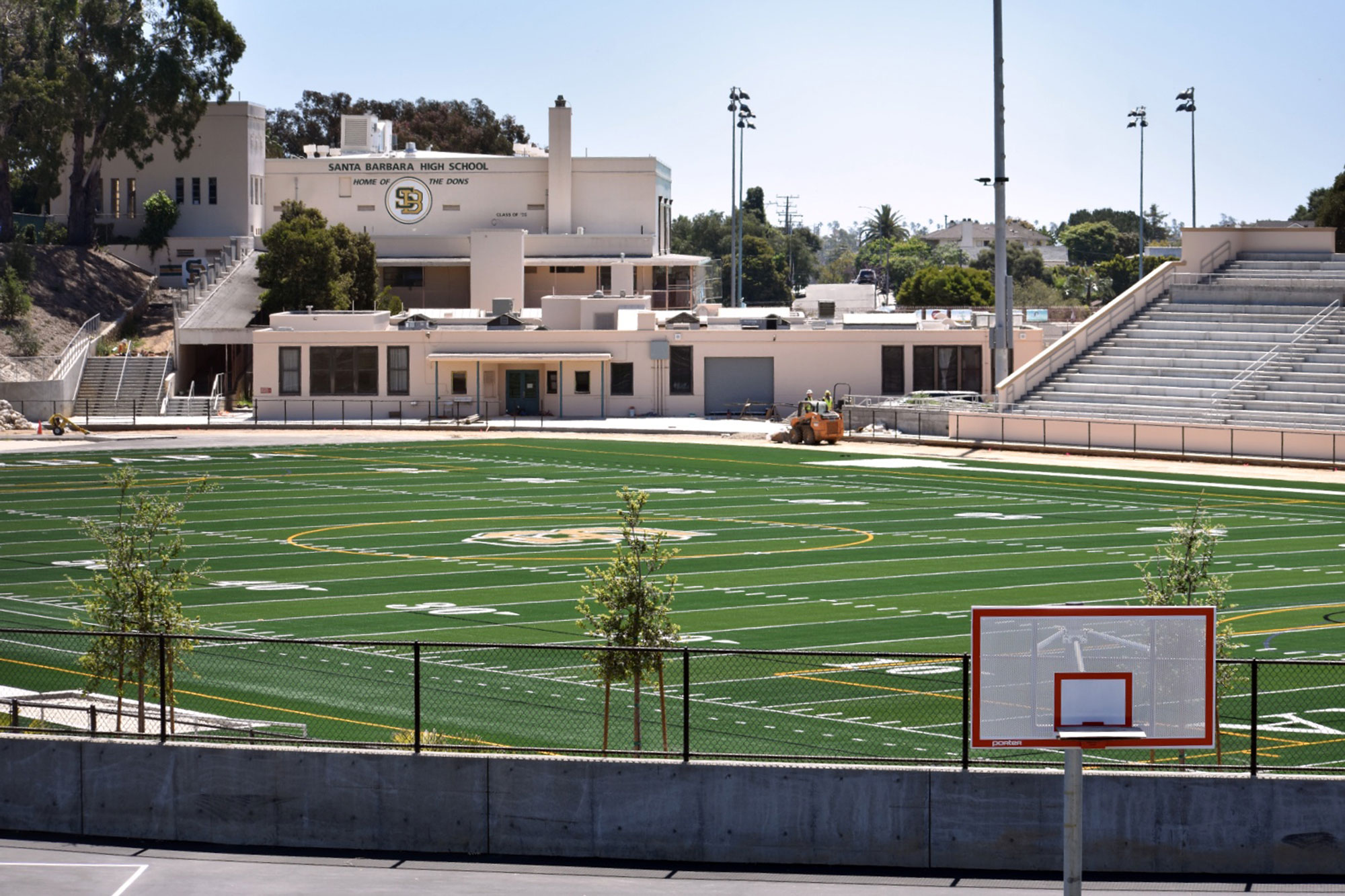 New Peabody Stadium Almost Ready for Kickoff at Santa Barbara High ...
