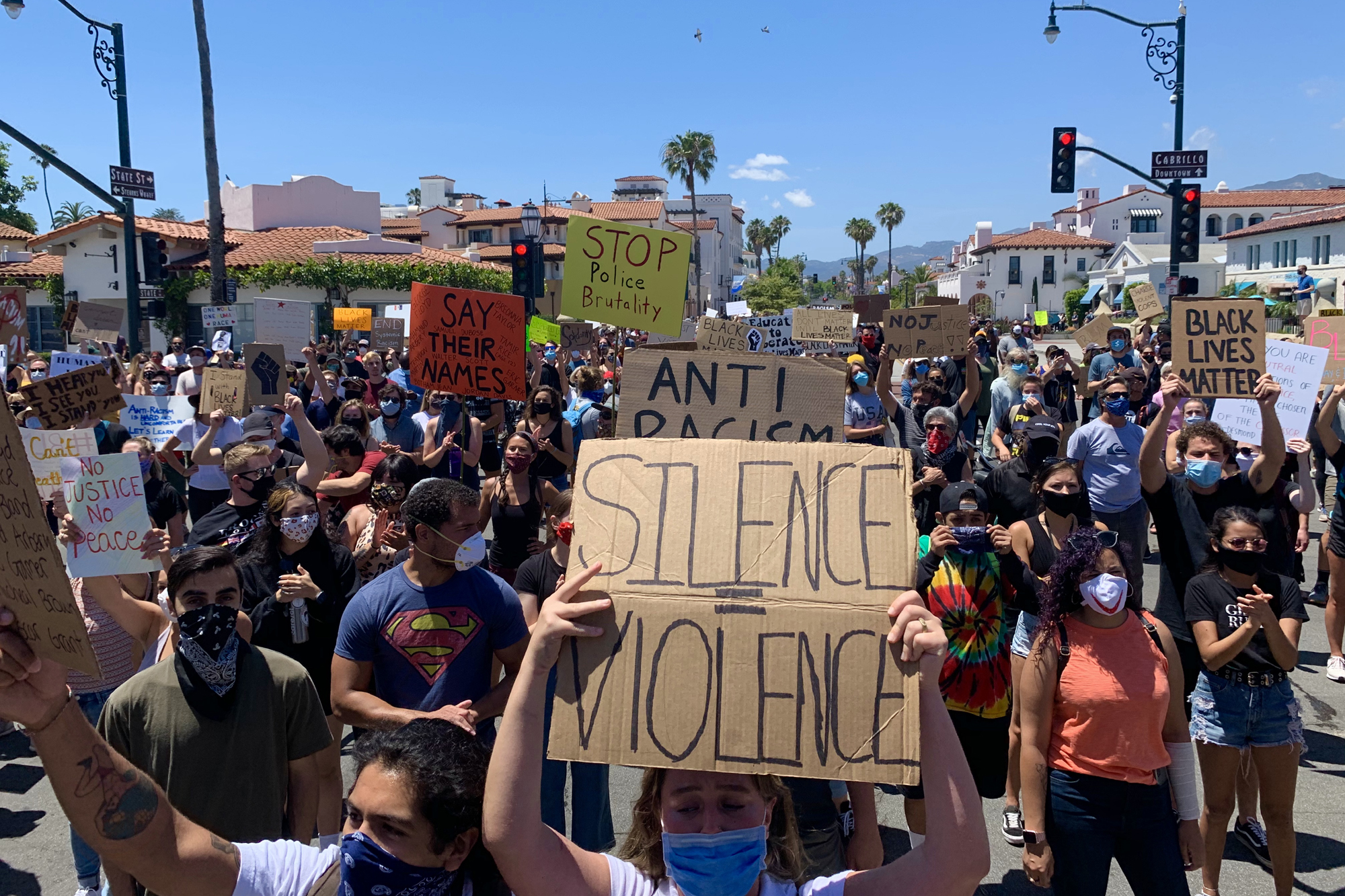 First Amendment Protest Notifications Spur Concern at Santa Barbara ...