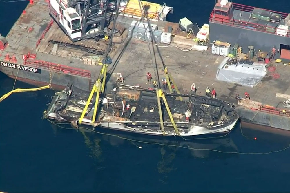 ATF Reportedly Finds Deadly 2019 Conception Dive Boat Fire Started in ...