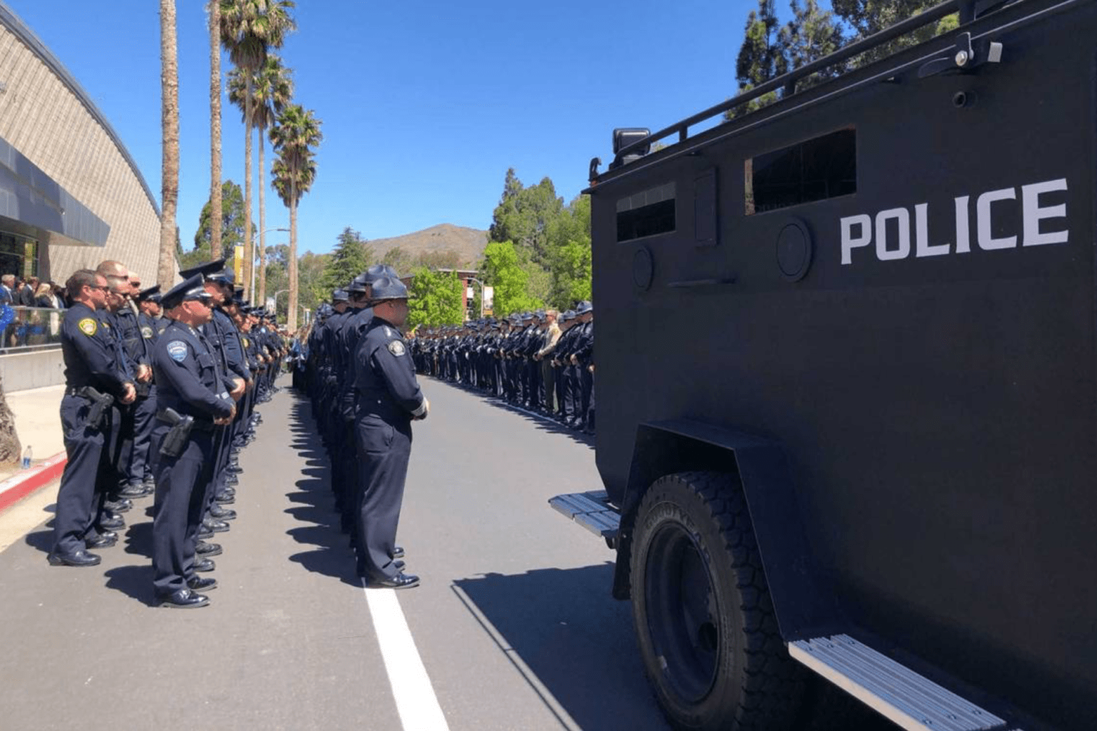 Memorial, Procession Honor Life of Slain SLO Police Detective Luca ...