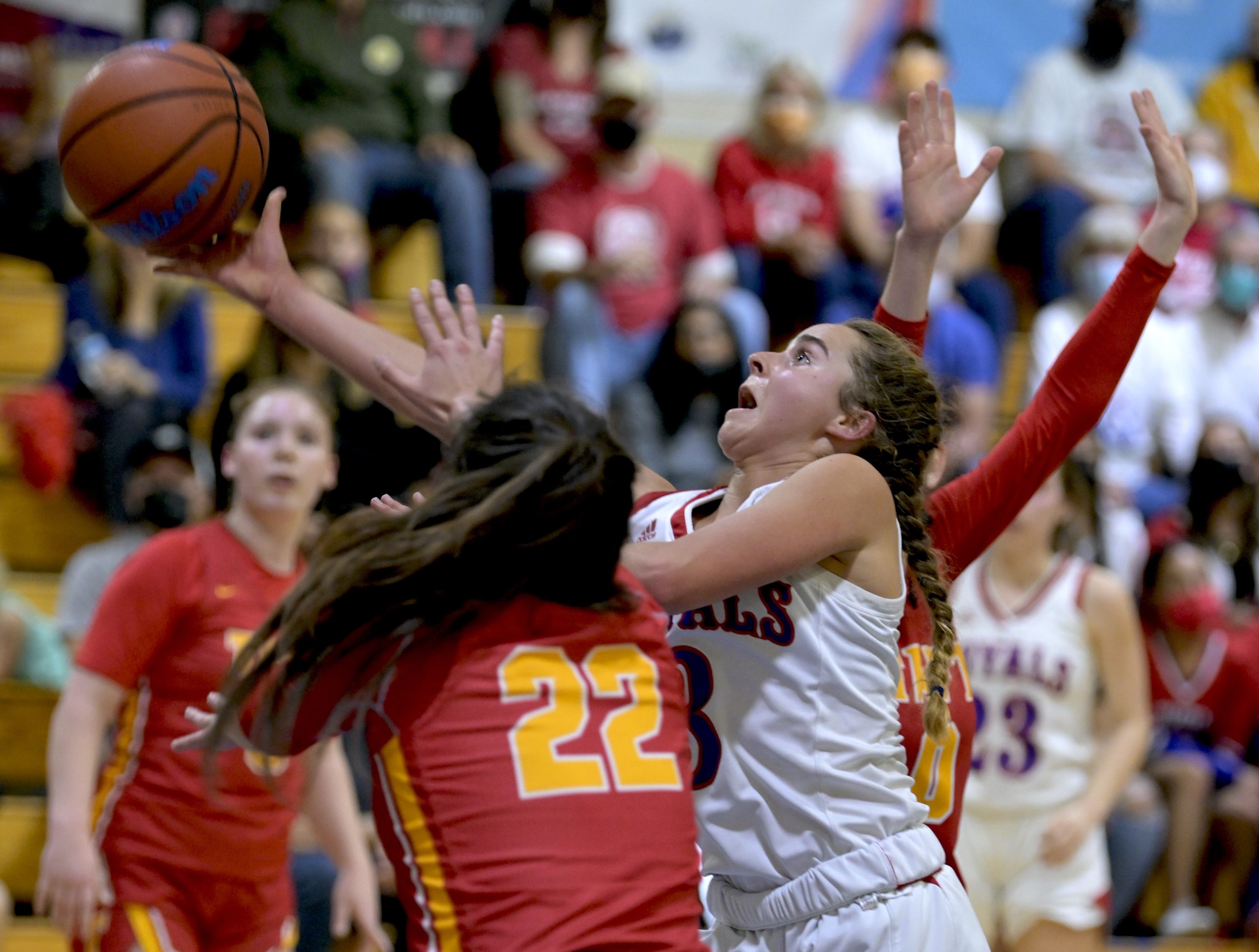 San Marcos Girls Roar Out to Big Lead, Hold Off Taft for First State ...