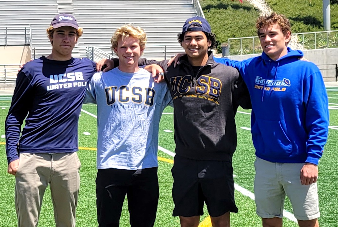 Four Santa Barbara High Water Polo Stars Taking Their Games to UCSB ...