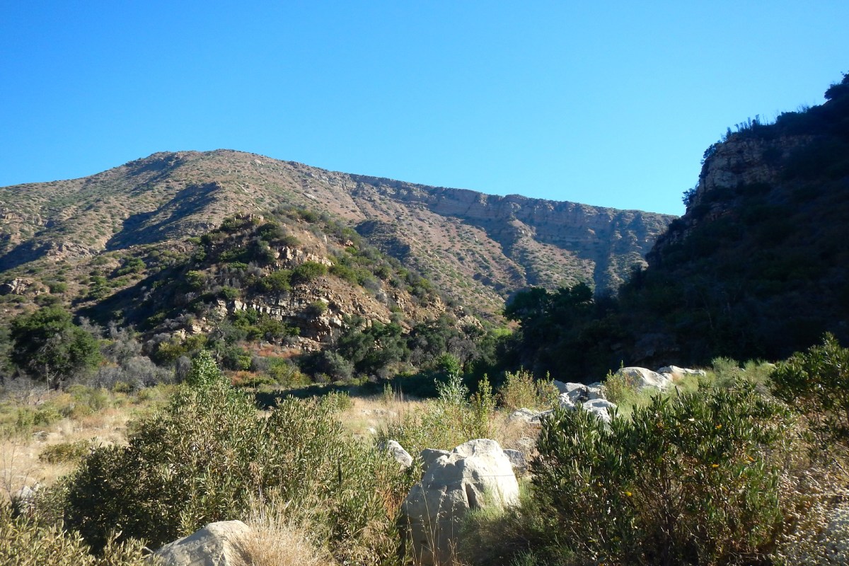 Dan McCaslin: North Matilija Creek Meanders Inside the Magnificent ...