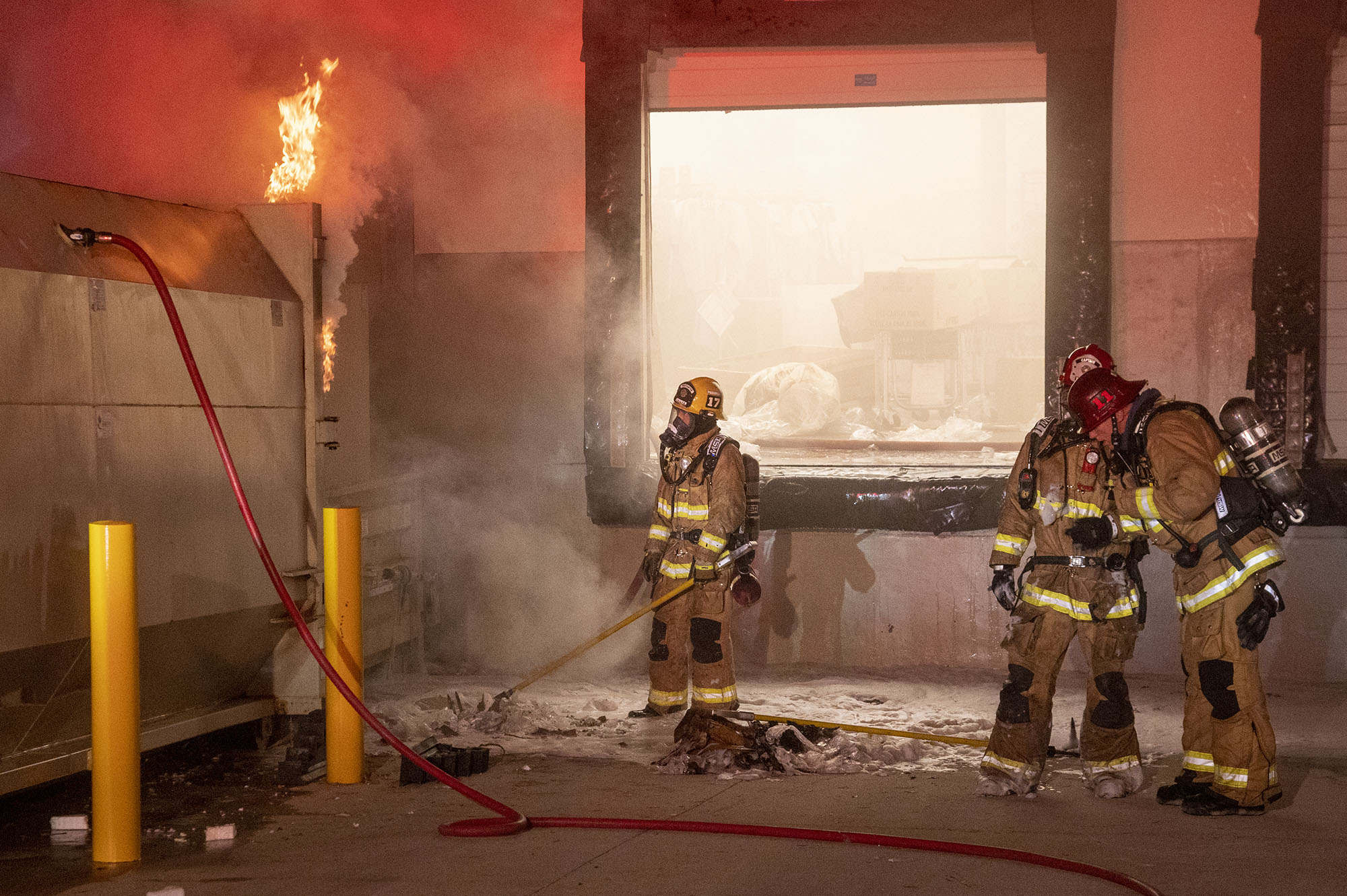 Trash Compactor Fire Causes Smoke Damage in Goleta Store | Local News ...