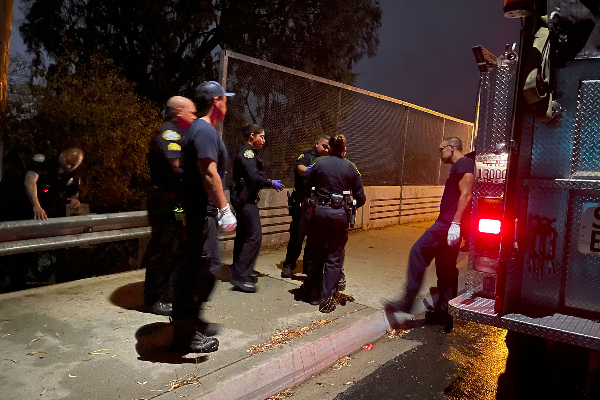 Incident with Despondent Man on Highway 101 Bridge Ends Peacefully ...
