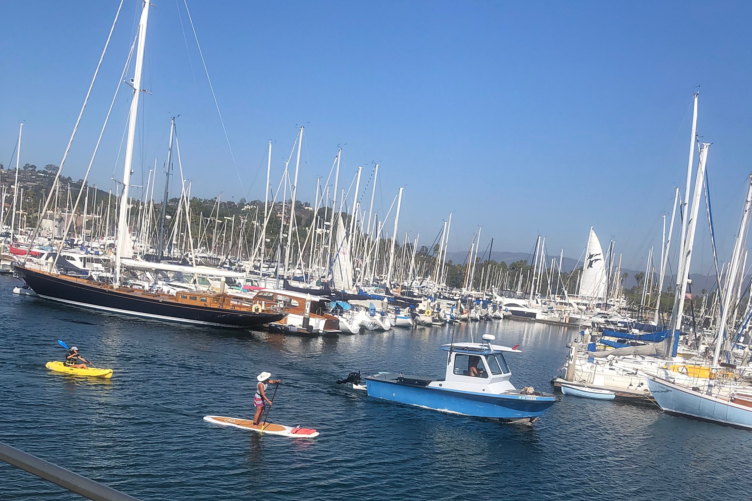Tooling Around the Santa Barbara Harbor | Photo of the Day | Noozhawk