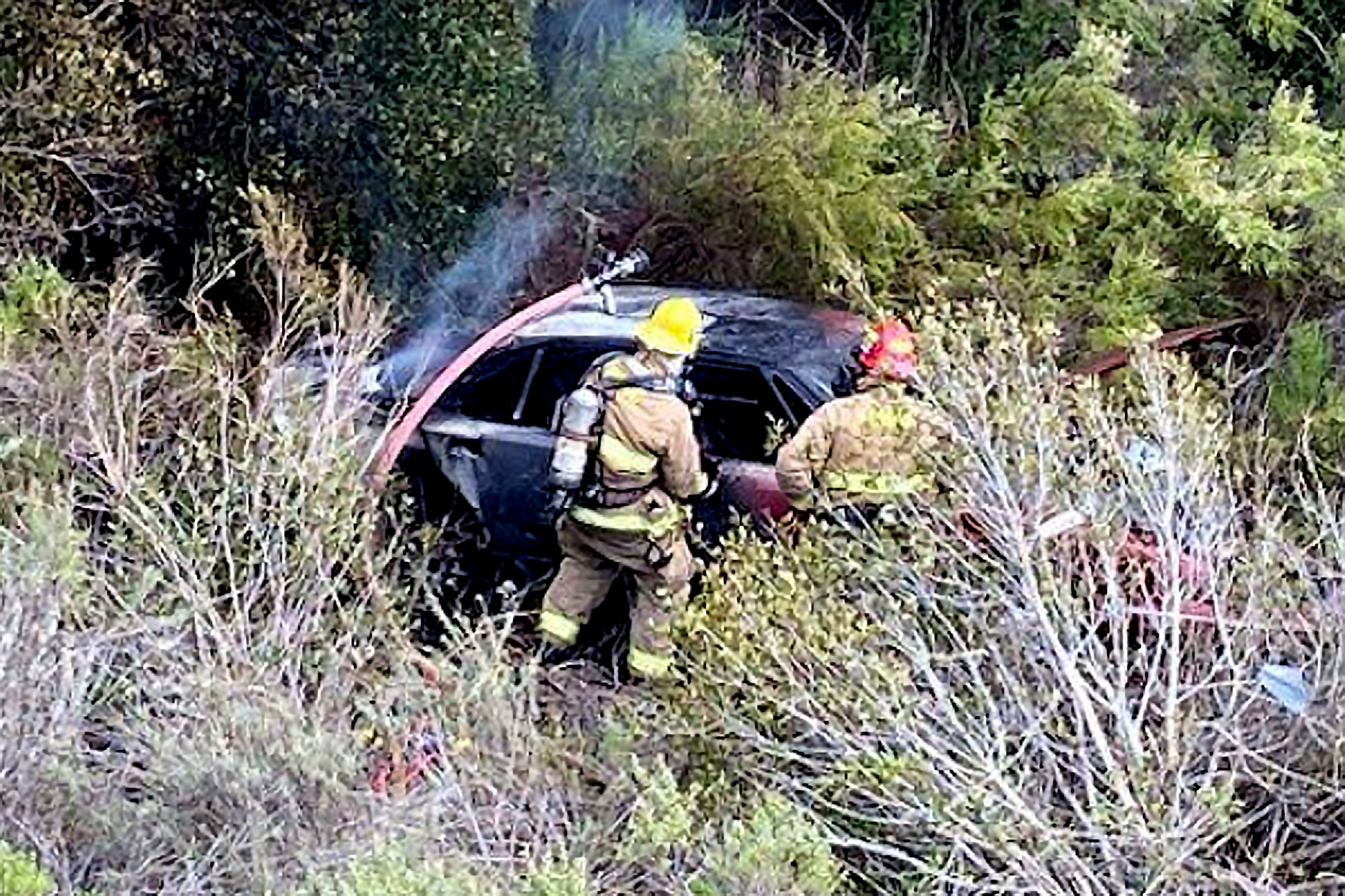 Vehicle Crash Injures 1, Sparks Fire Near Lompoc | Local News | Noozhawk