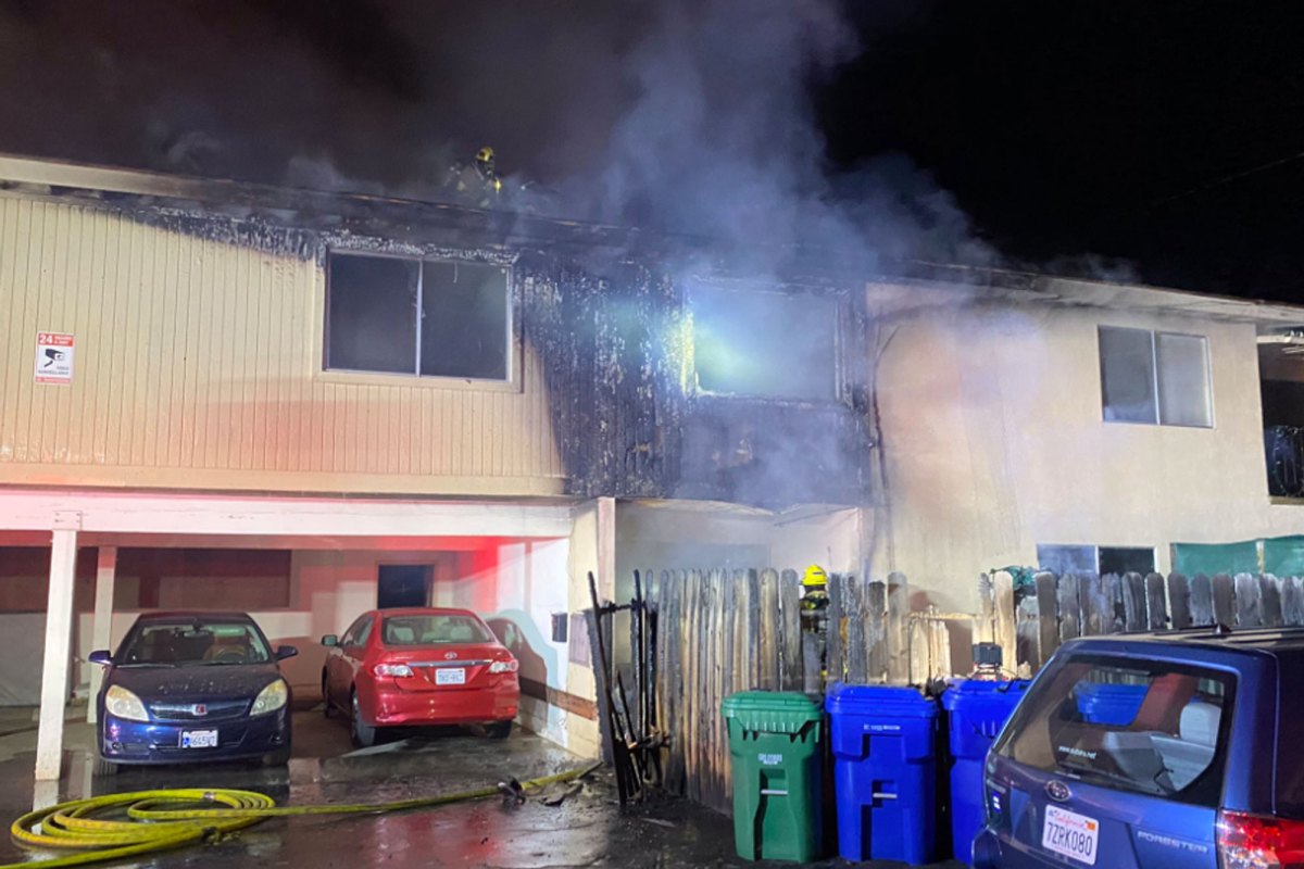 Residents Displaced by 2-Alarm Fire at Apartment Complex Near Goleta ...