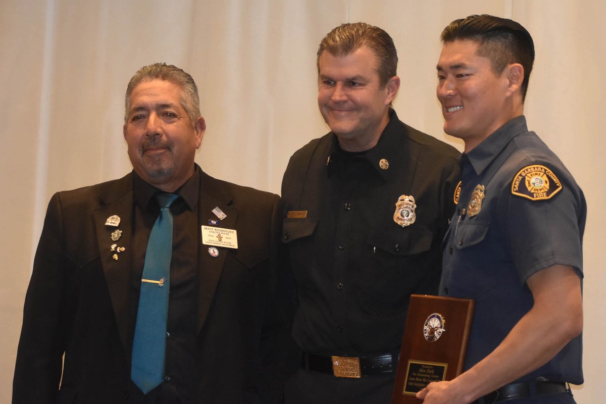 Santa Maria Elks Salute Five Firefighters at Appreciation Dinner ...