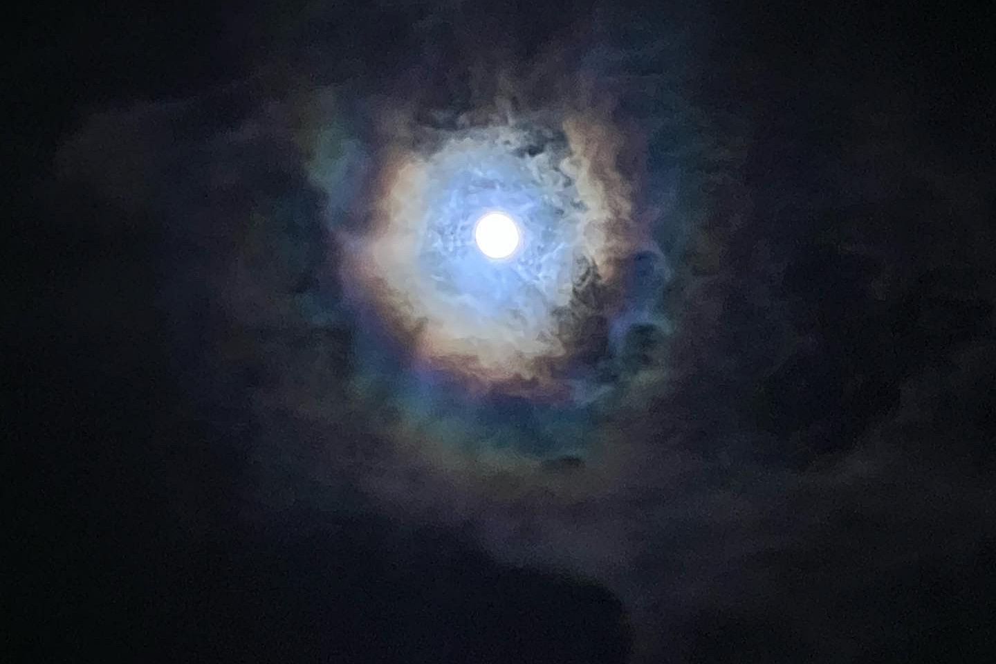 Moon Over Santa Barbara | Photo of the Day | Noozhawk