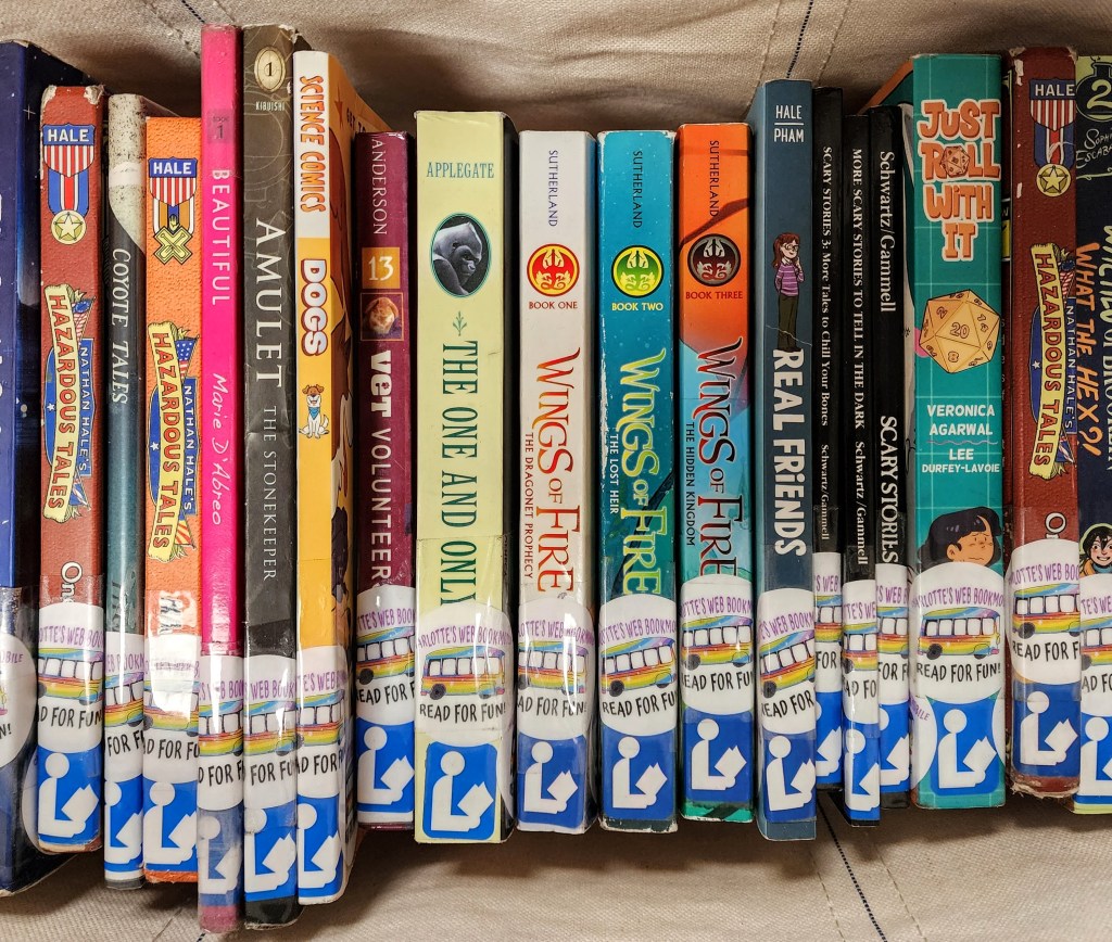 Grant Lets Charlotte’s Web Bookmobile Add Titles to Honor Book ...