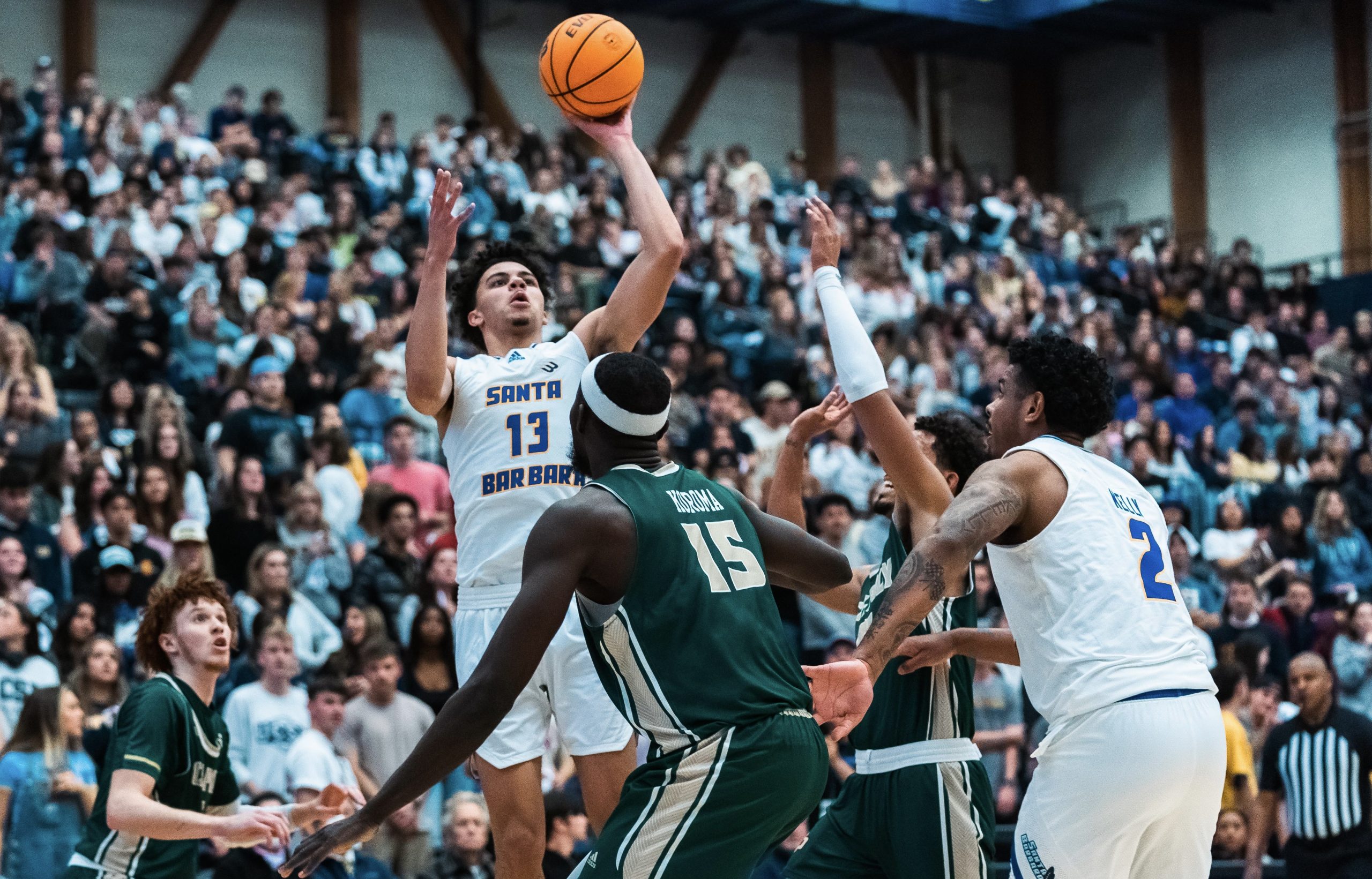 Strong Finish Pulls UCSB Men to 68-62 Win over Cal Poly as Home Crowd ...