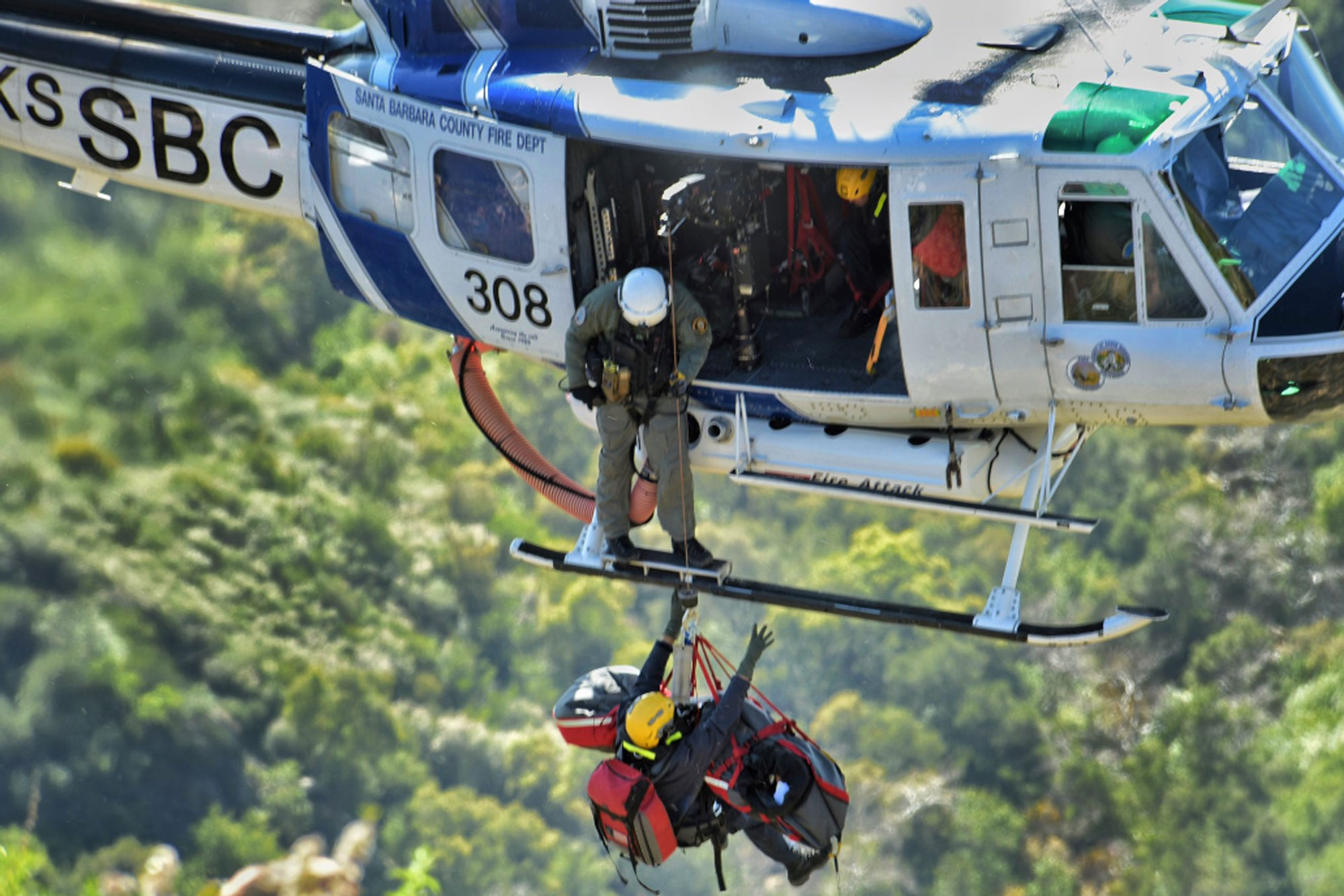 Injured Paraglider Airlifted to Santa Barbara Hospital After Crash ...