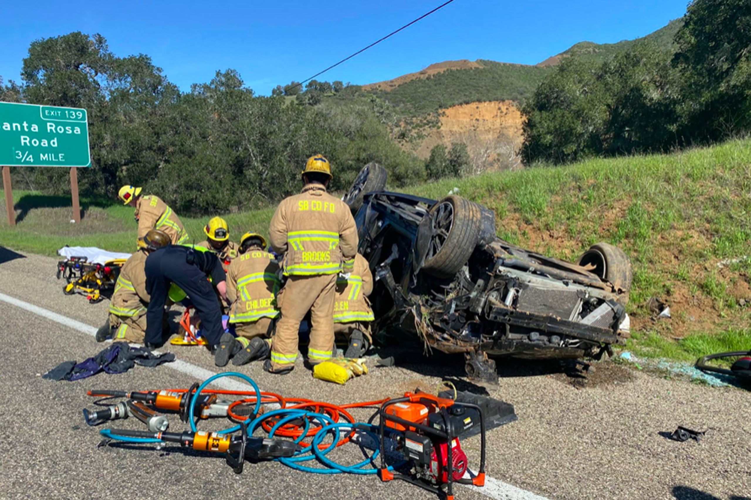 Woman Injured in Single-Vehicle Rollover Crash Near Buellton | Local ...