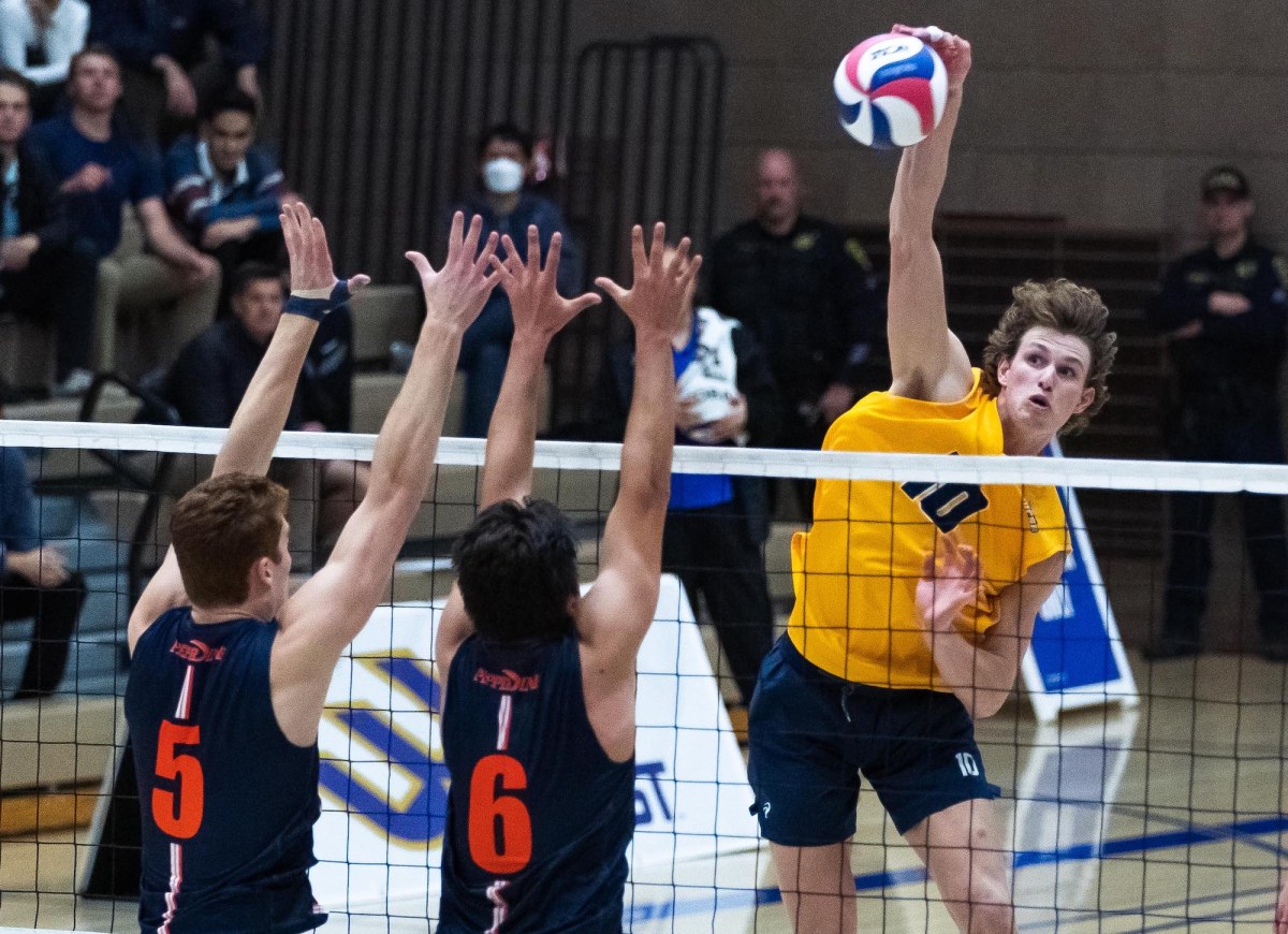 Former SBHS Star Sam Meister Makes Impact in UCSB Volleyball Win Over ...