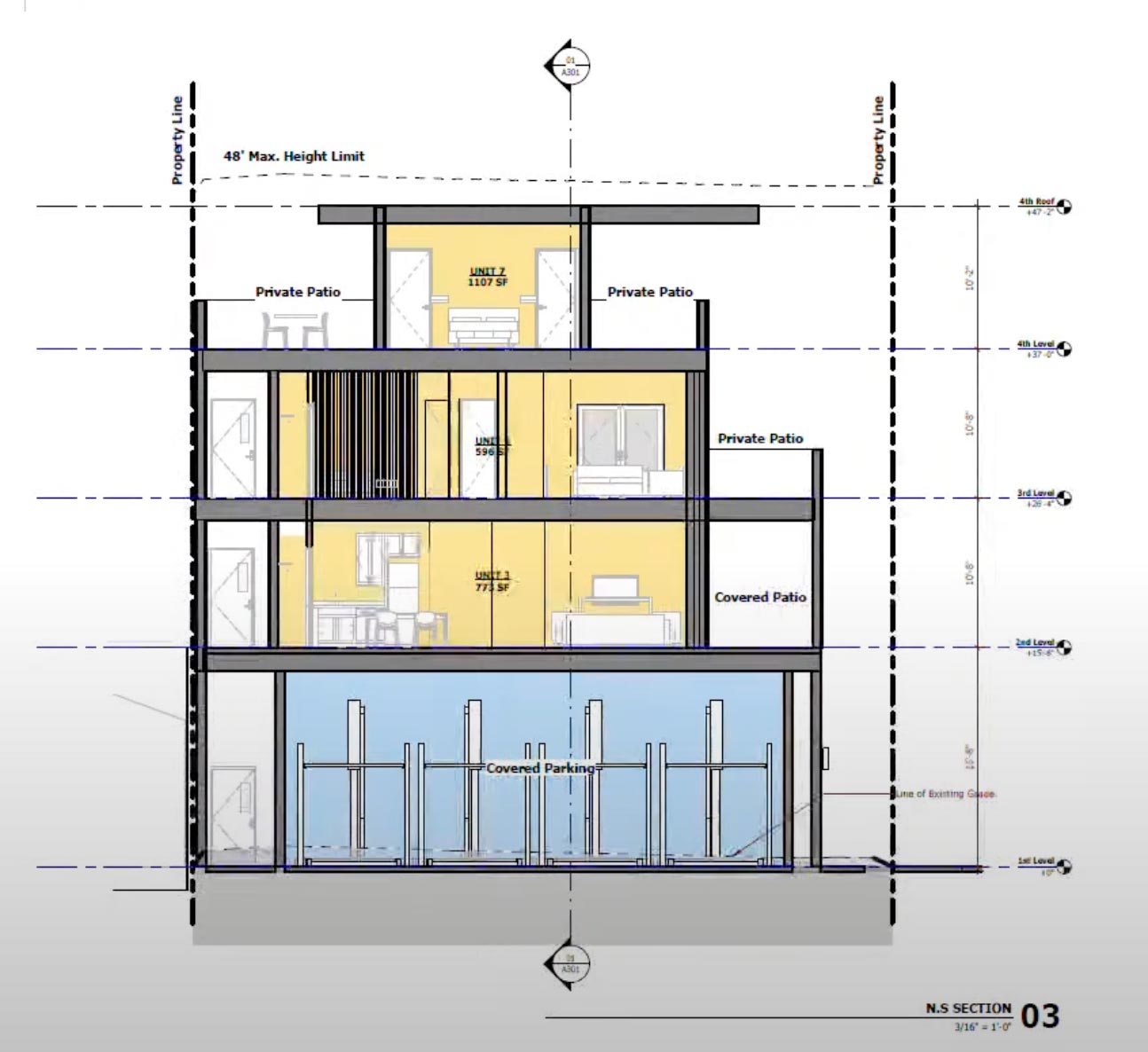 Four-Story Apartment Building Proposed on Garden Street in Santa ...