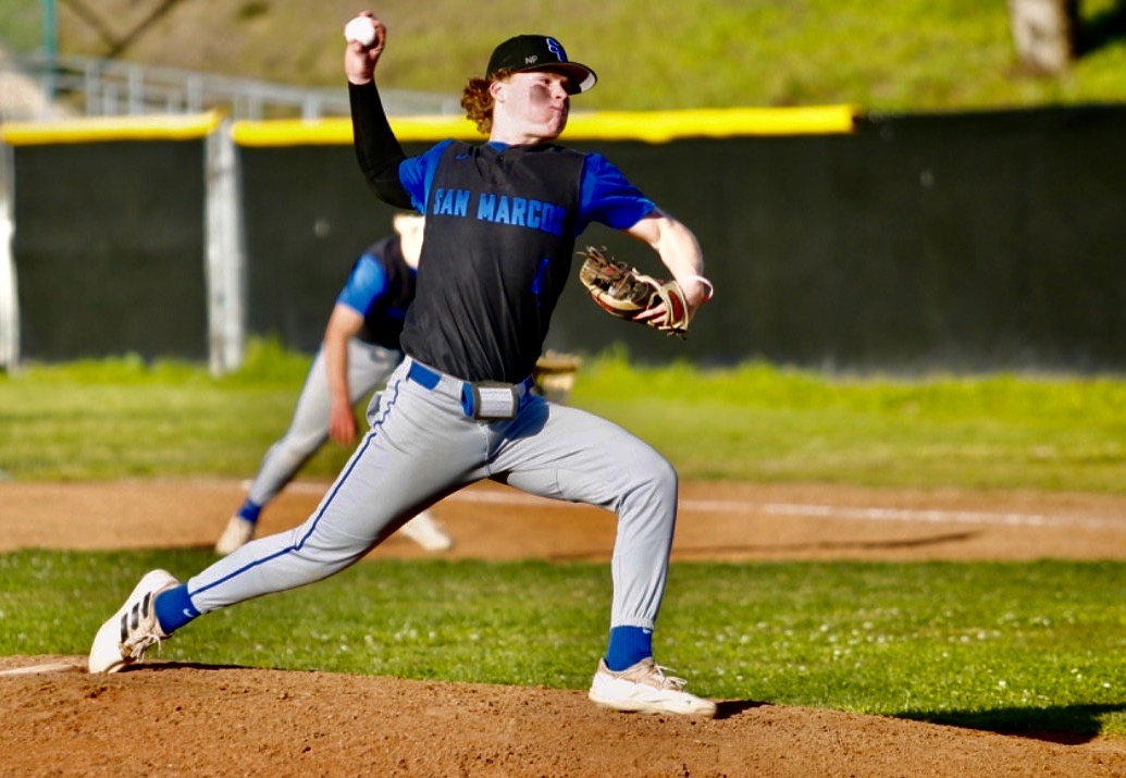 Caden Hodina Pitches San Marcos to Channel League Win over Ventura ...