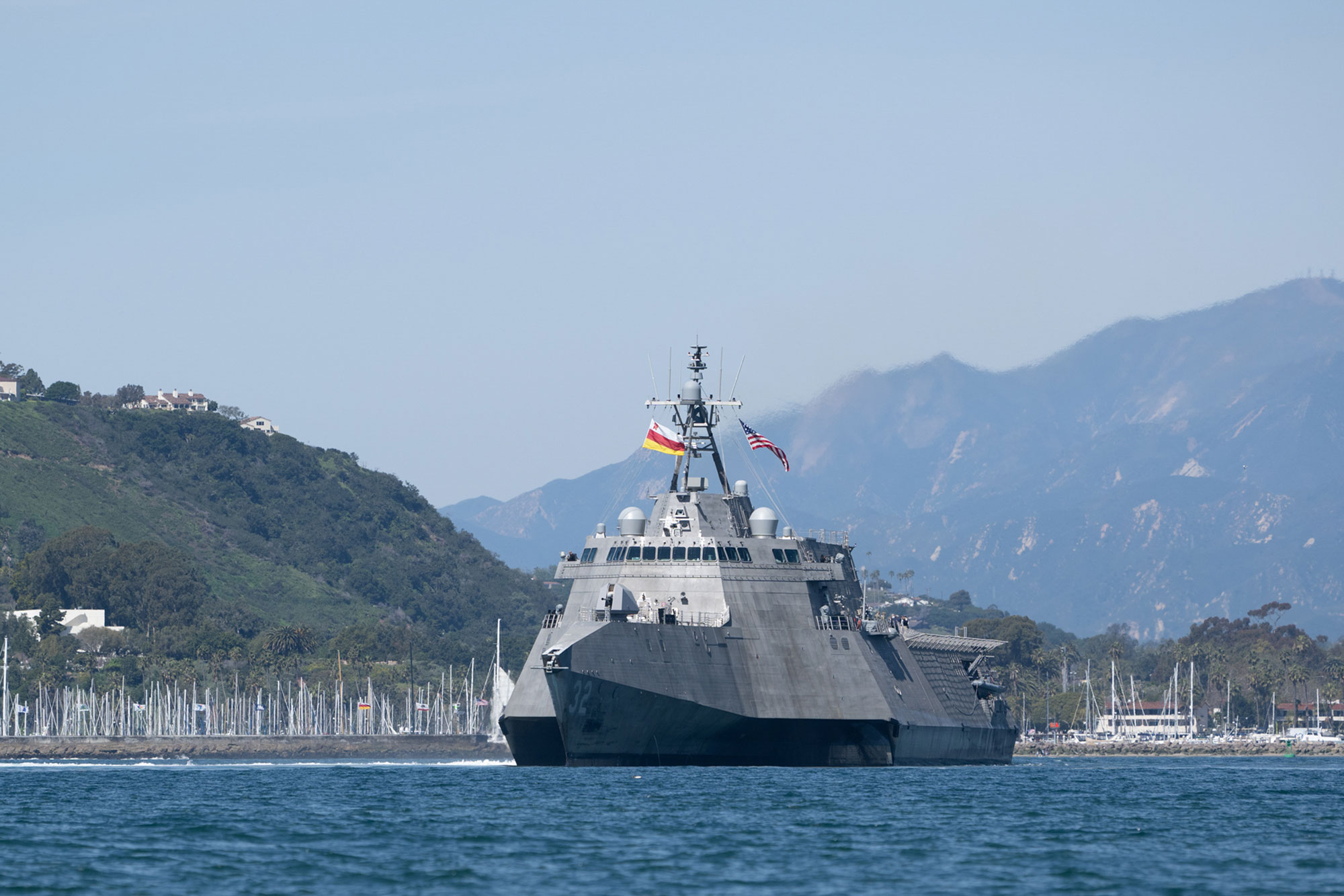 U.S.S. Santa Barbara Makes Stopover at Namesake Port Ahead of ...