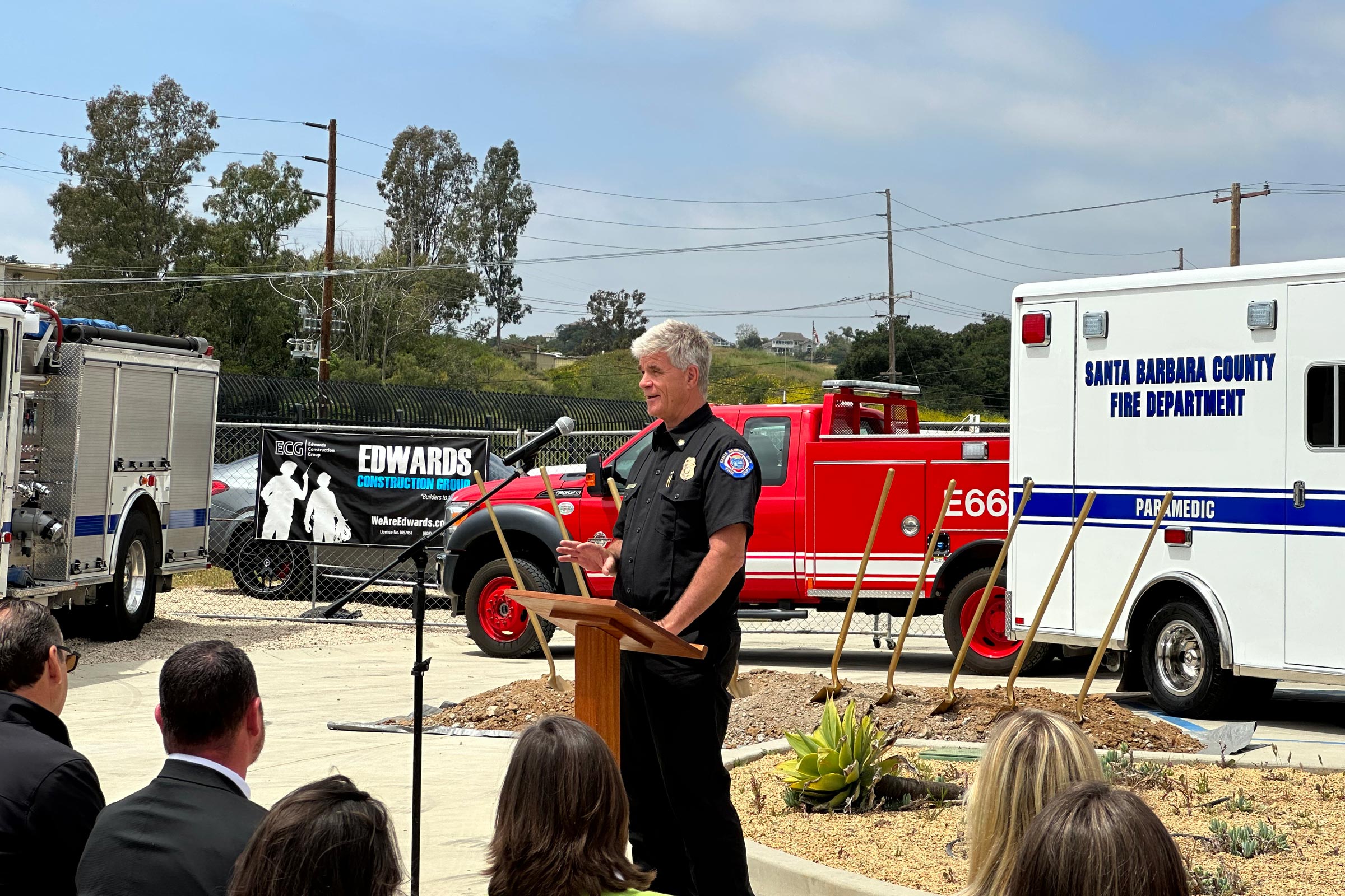 Construction Starts for County's Regional Fire Dispatch Center Near ...