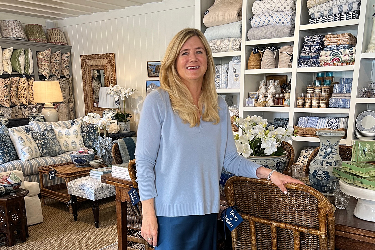 Judy Foreman: Rooms & Gardens Ready to Make a New Happy Home in ...