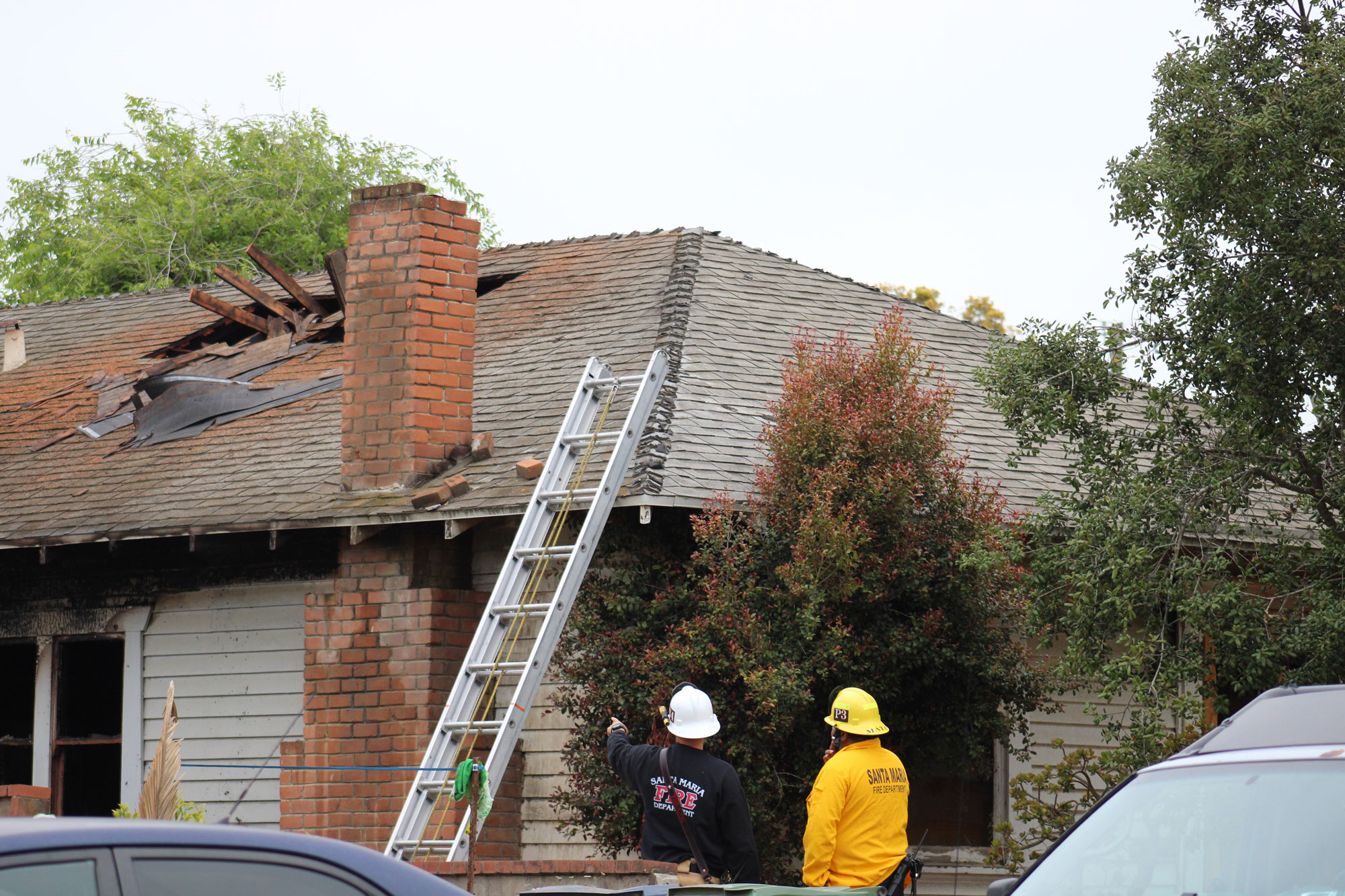 Fire Damages Vacant House in Santa Maria | Local News | Noozhawk