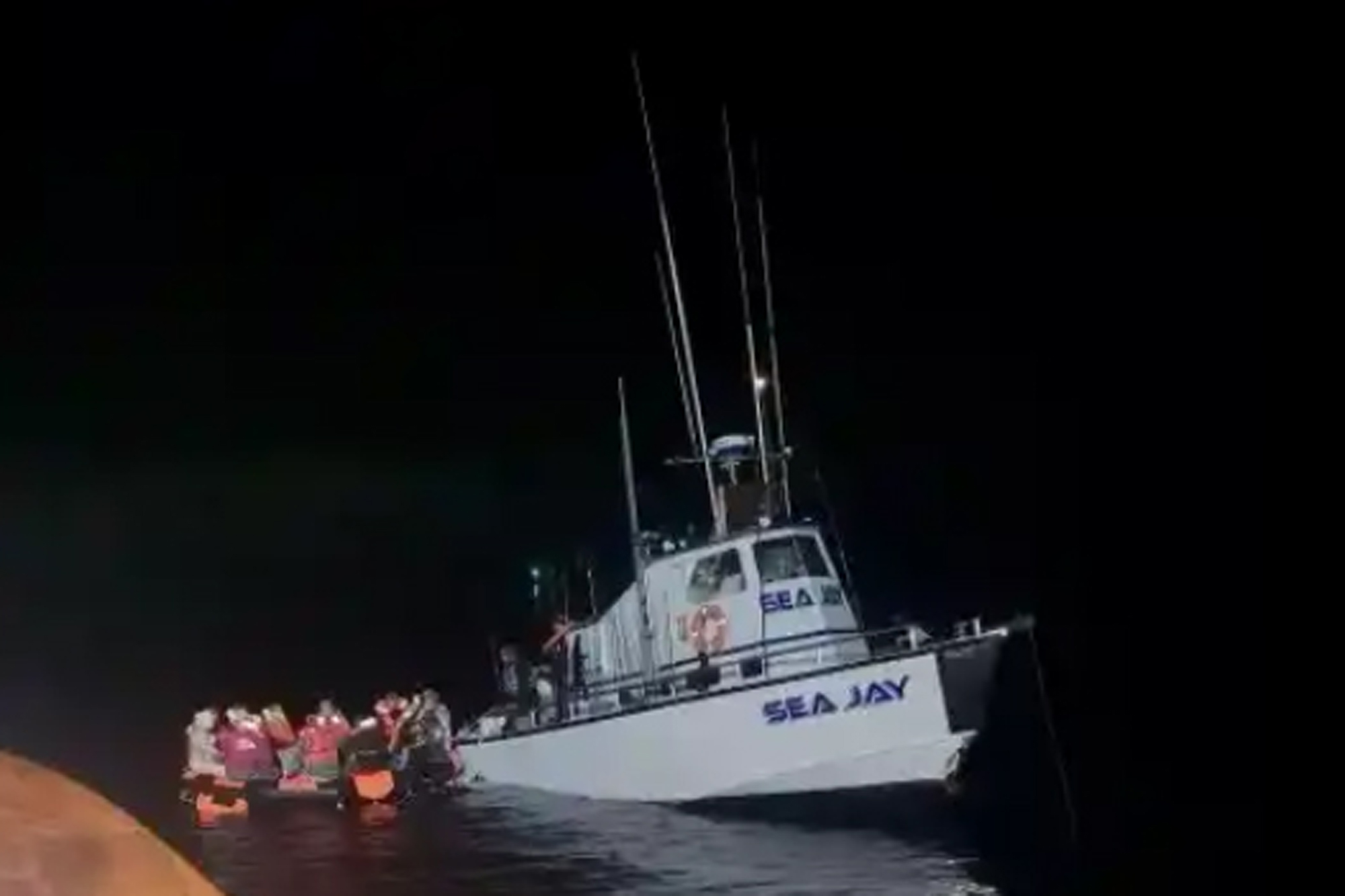 Salvage Operation Complete of Sunken Charter Fishing Boat Near Santa ...