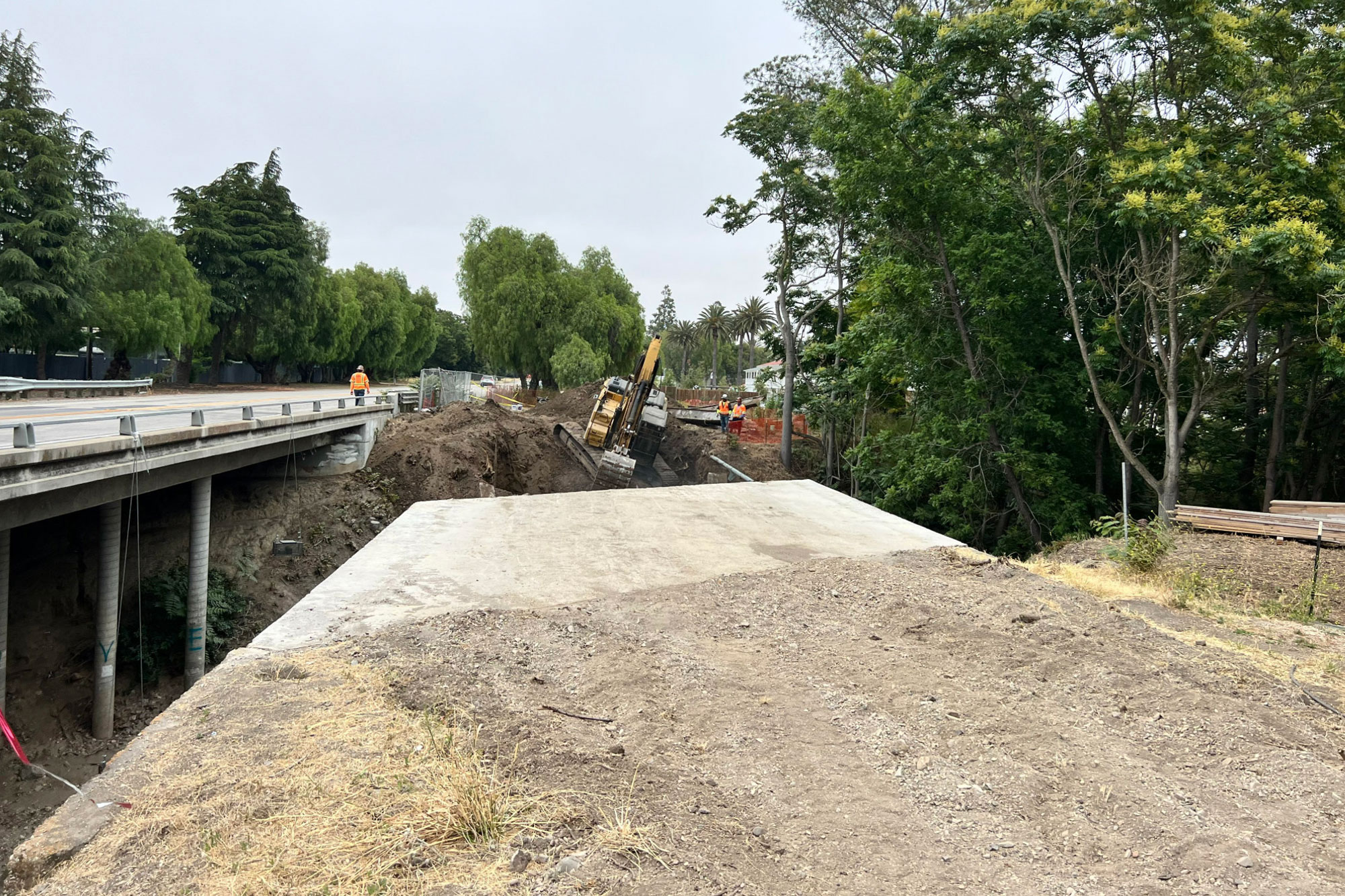 Historic Bridge Demolished Near Los Olivos to Make Way for Replacement | Local News | Noozhawk