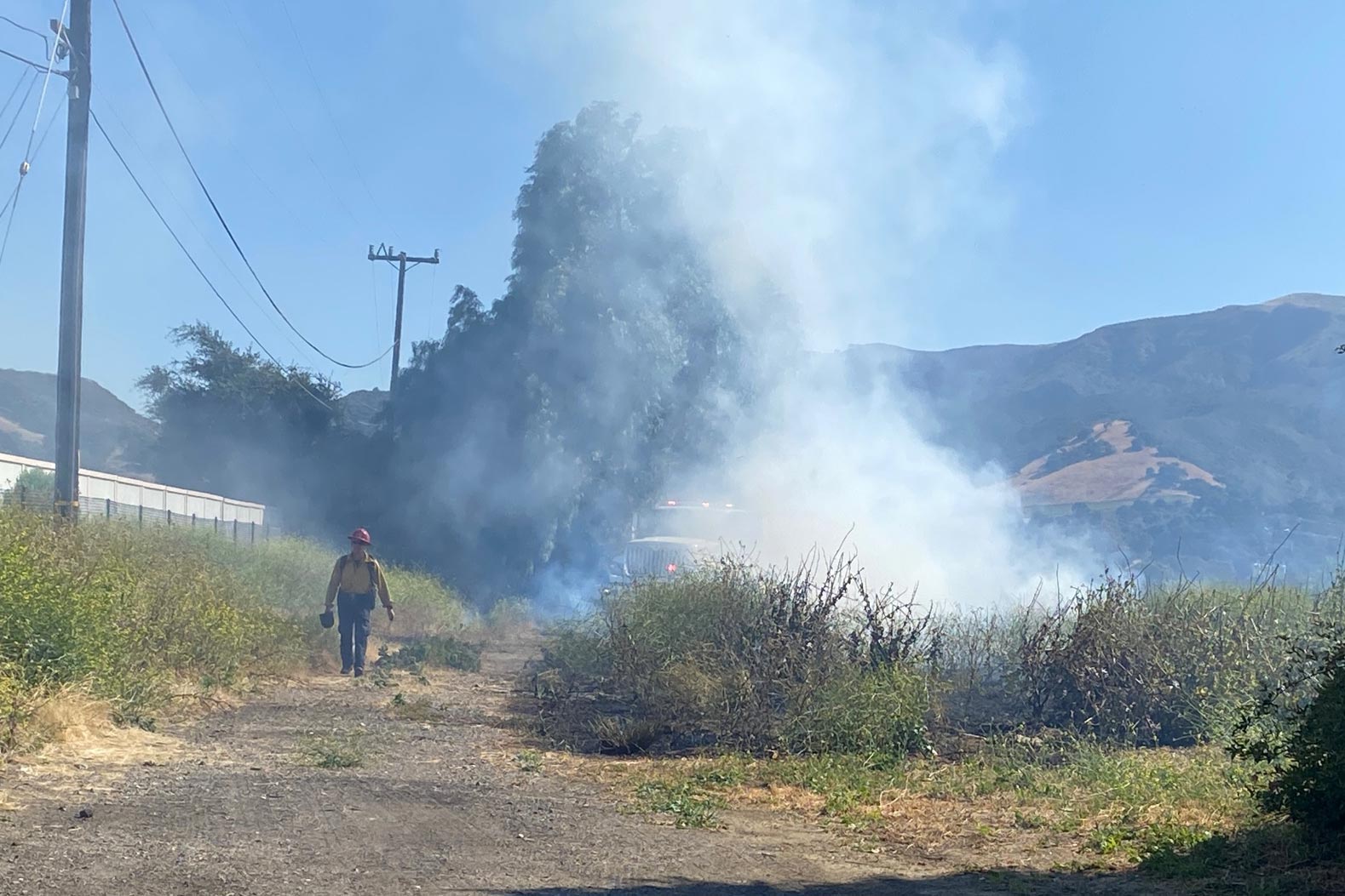 Crews Stop Buellton Vegetation Fire Burning Near Highway 246 | Local ...