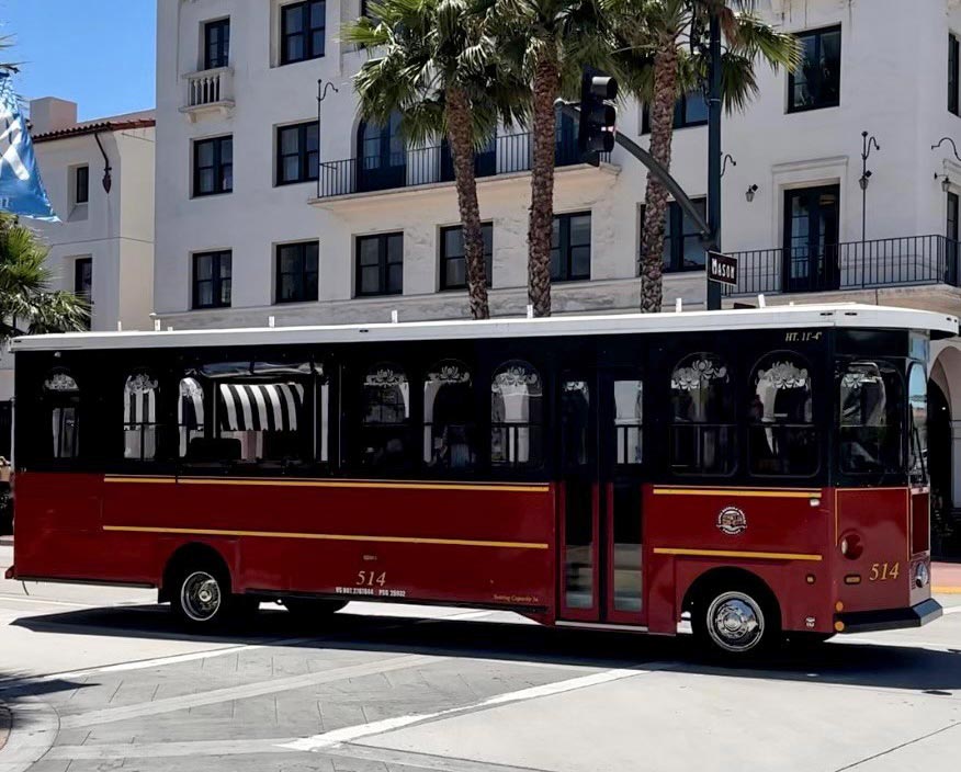 South Coast Chamber Launches Trolley for Downtown Visitors | Local News ...
