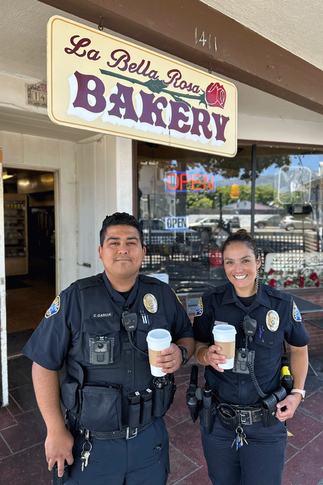 Enjoy Coffee and a Catch-up With Santa Barbara Police Officers | Local ...