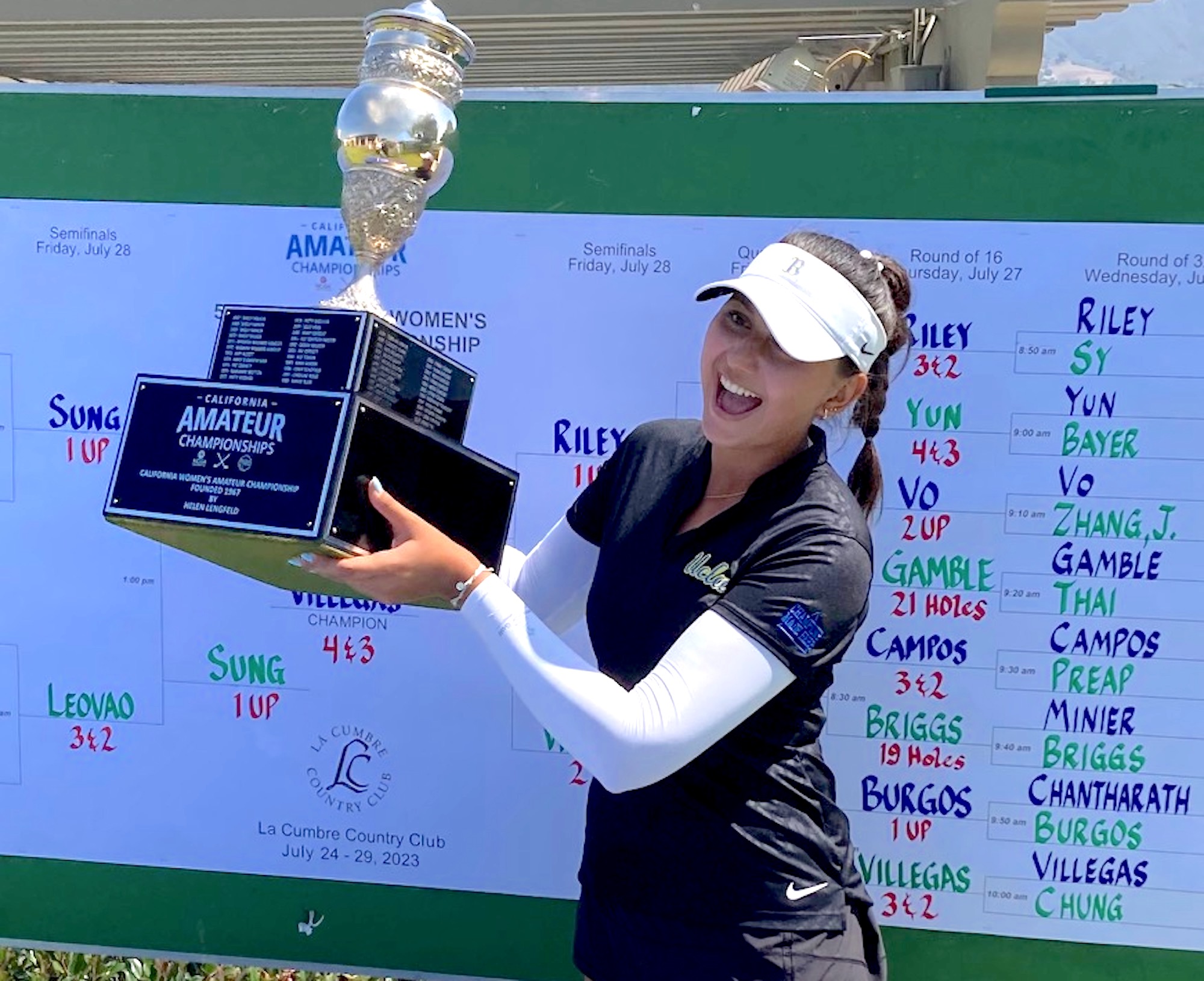 UCLA's Kate Villegas Wins California Women's Amateur Championship ...