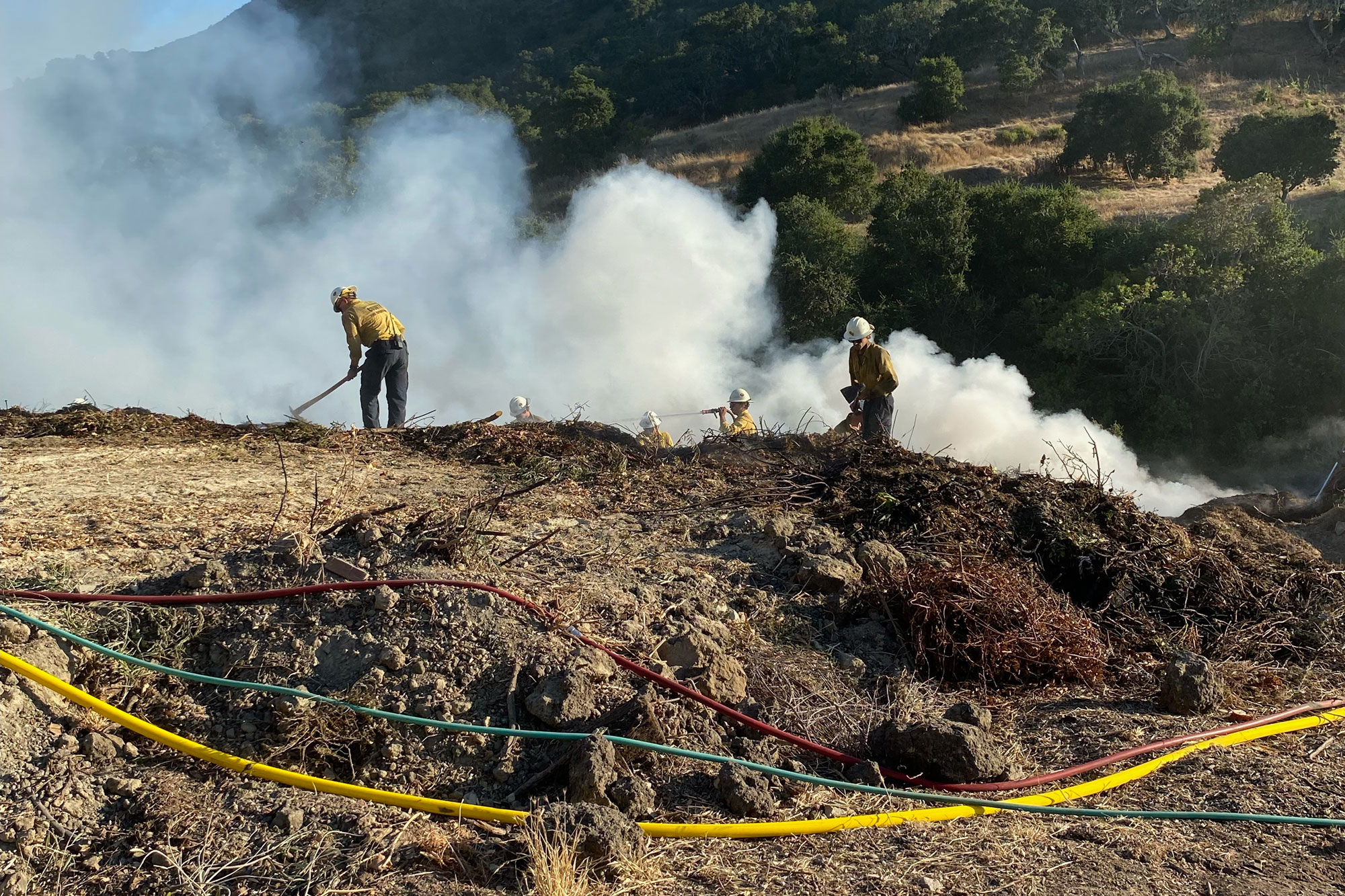 Crews Battle Small Vegetation Fire Between Lompoc and Buellton | Local ...