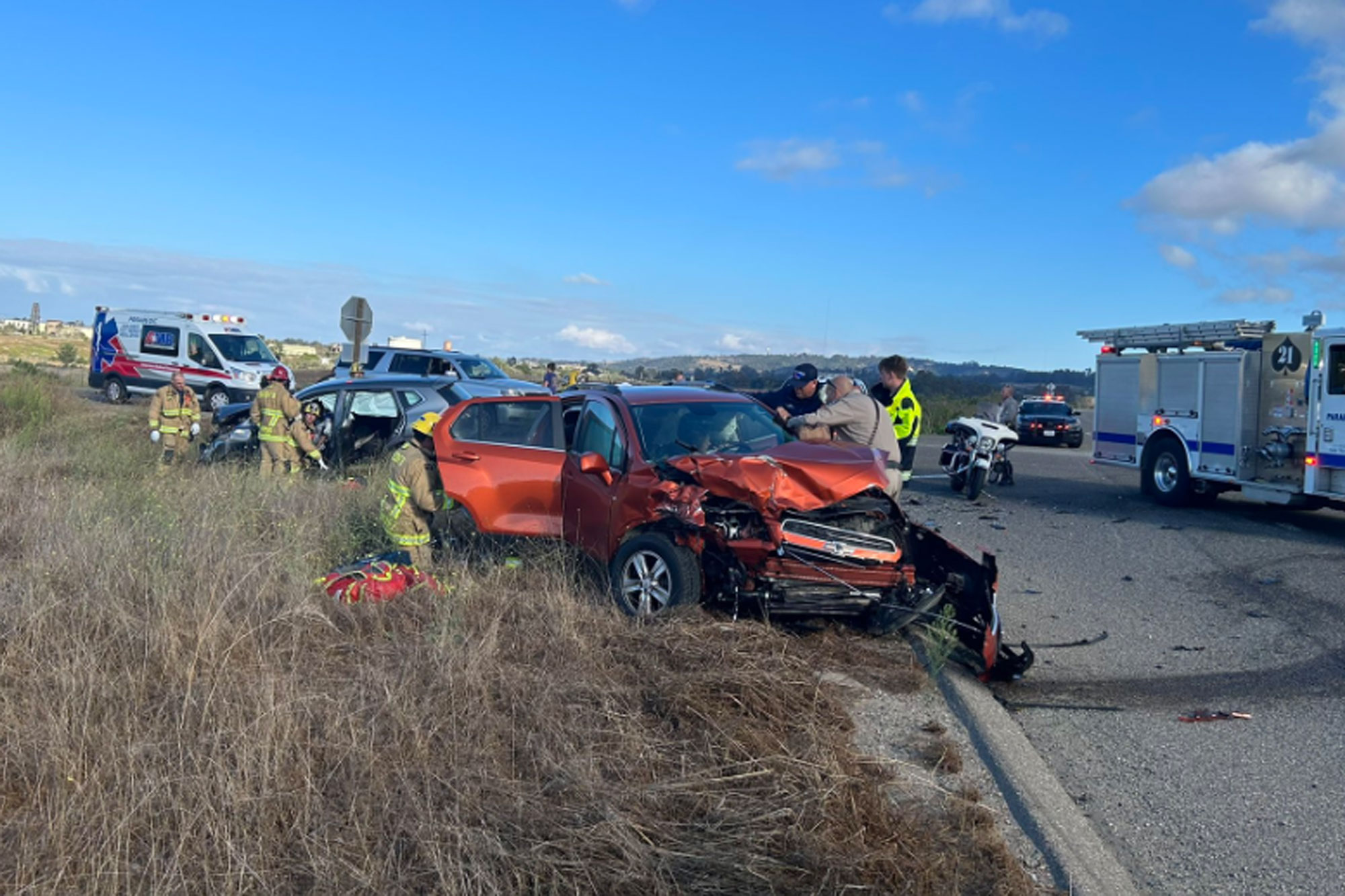 4 People Hospitalized After Collision on Highway 1 in Orcutt | Local ...