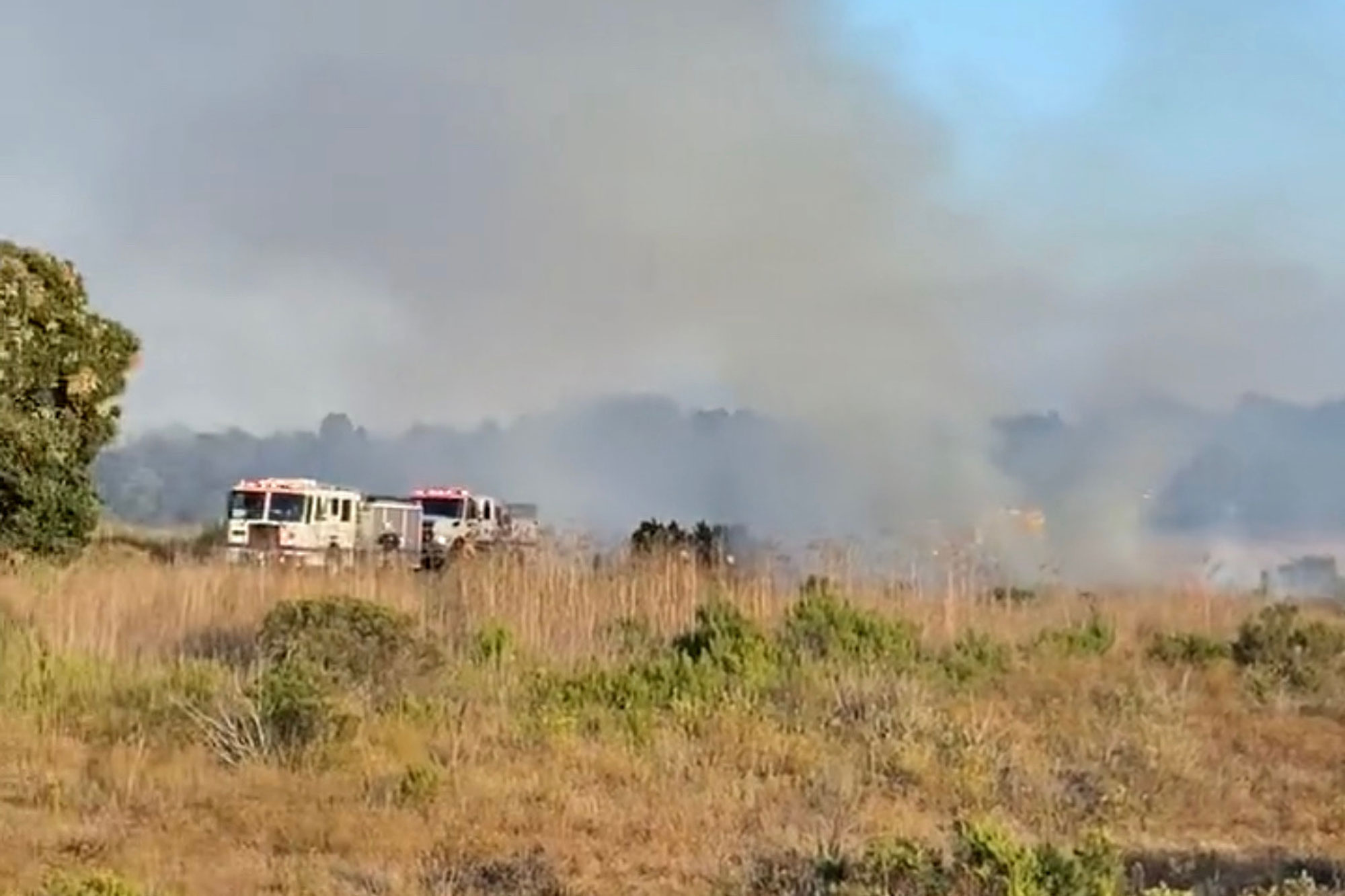 Motorcyclist Critically Injured in Crash That Sparked Vegetation Fire ...