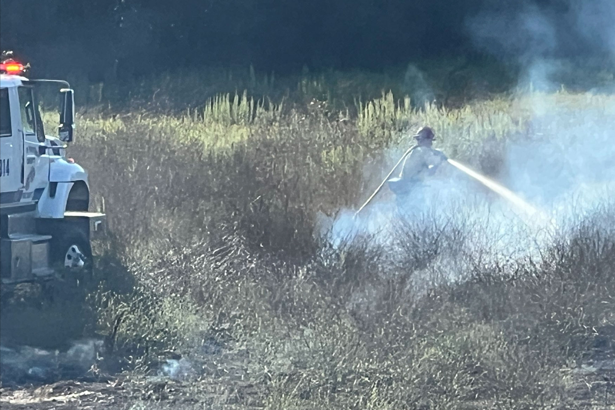 Firefighters Contain Small Vegetation Fire Near Goleta | Local News ...