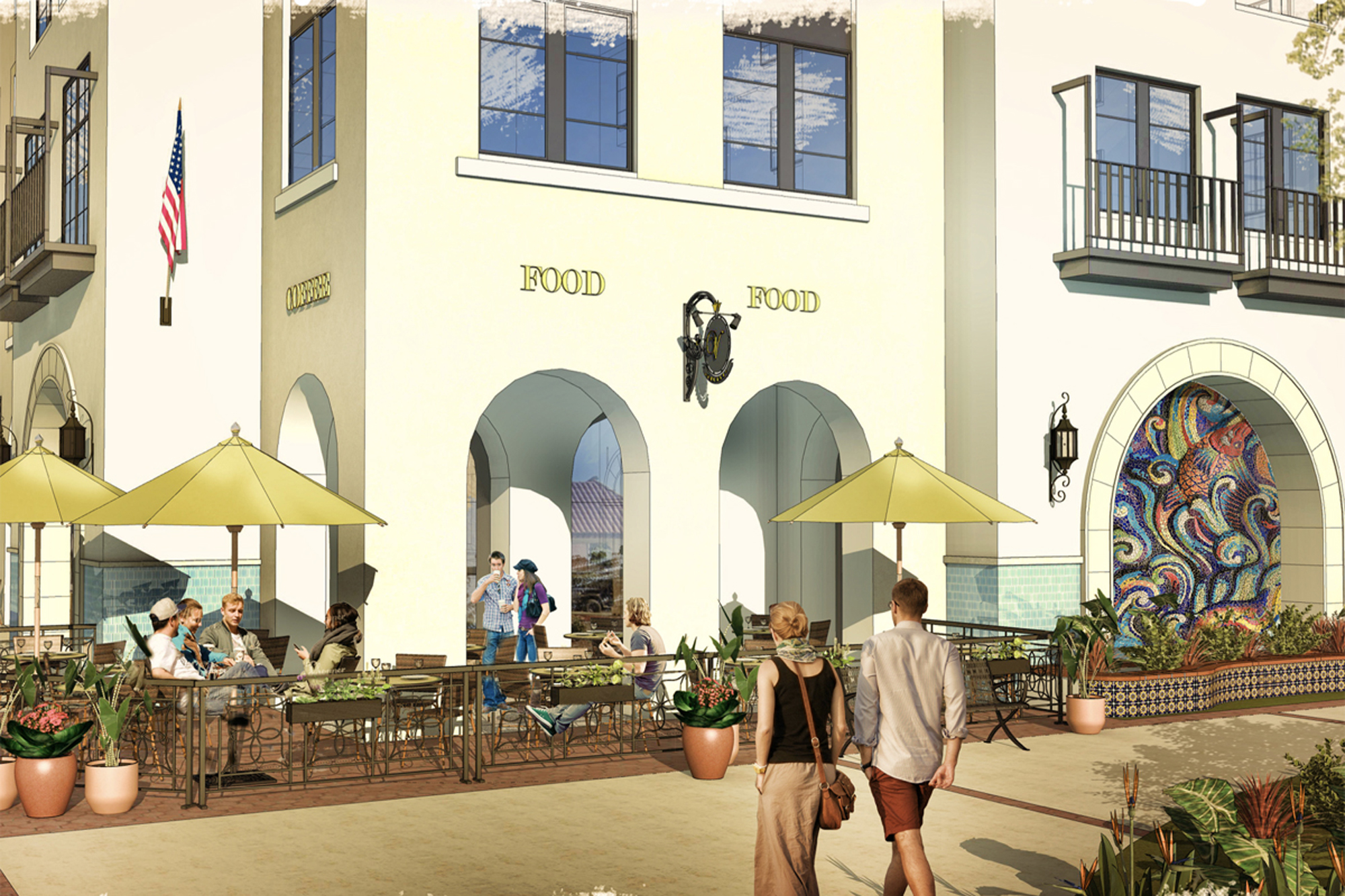 Mixed-Use Downtown Project with Expanded Memorial to Firefighter Earns ...