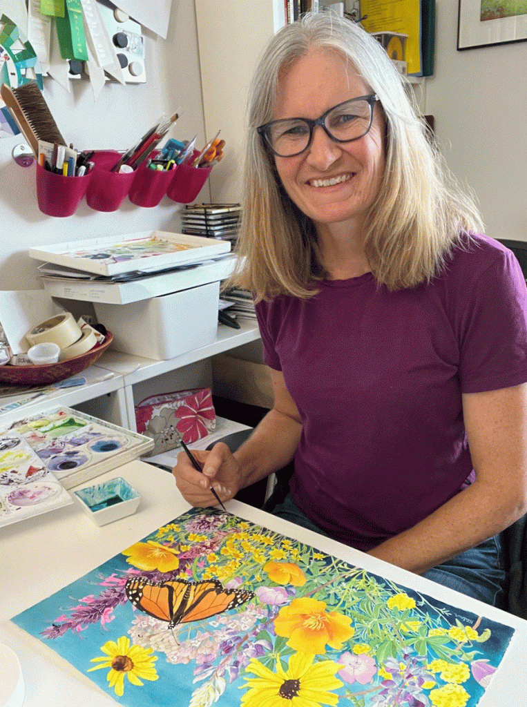 Watercolor Exhibit Portrays Passion for Nature of Biologist Turned ...