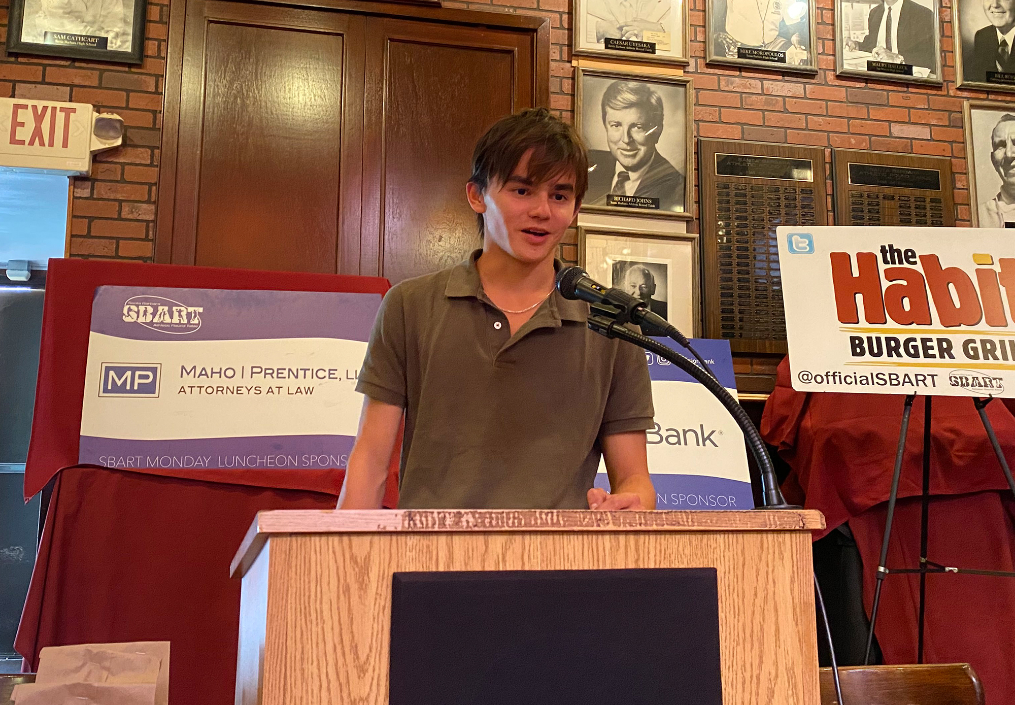 Round Table Luncheon: Sebastian Sutch Named Cate's Scholar-Athlete of ...