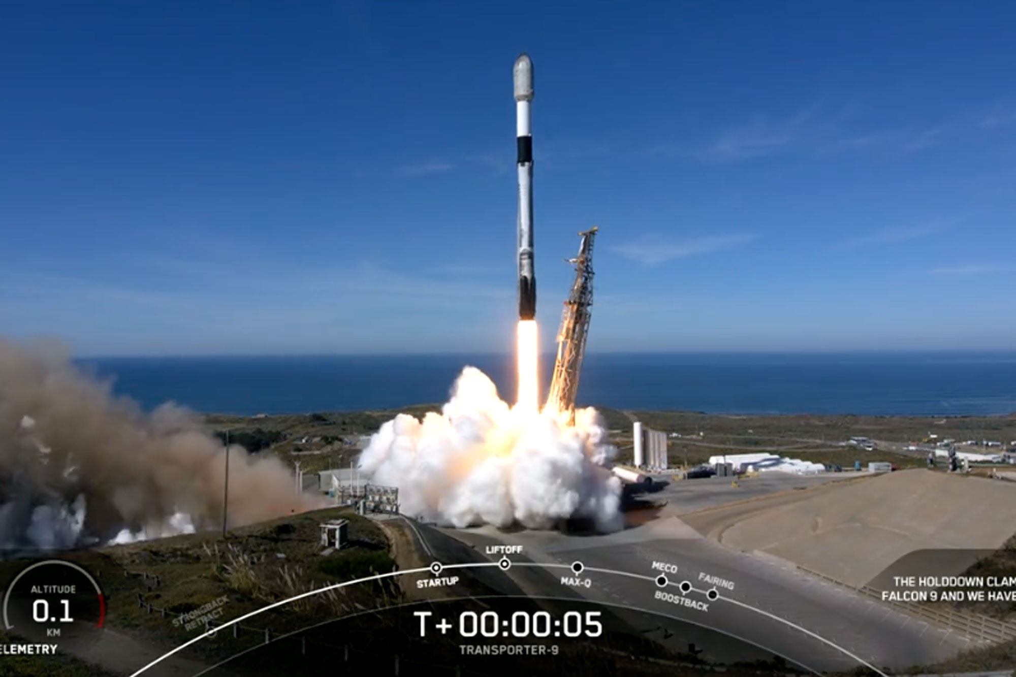 SpaceX Delivers Veterans Day Launch at Vandenberg Space Force Base ...