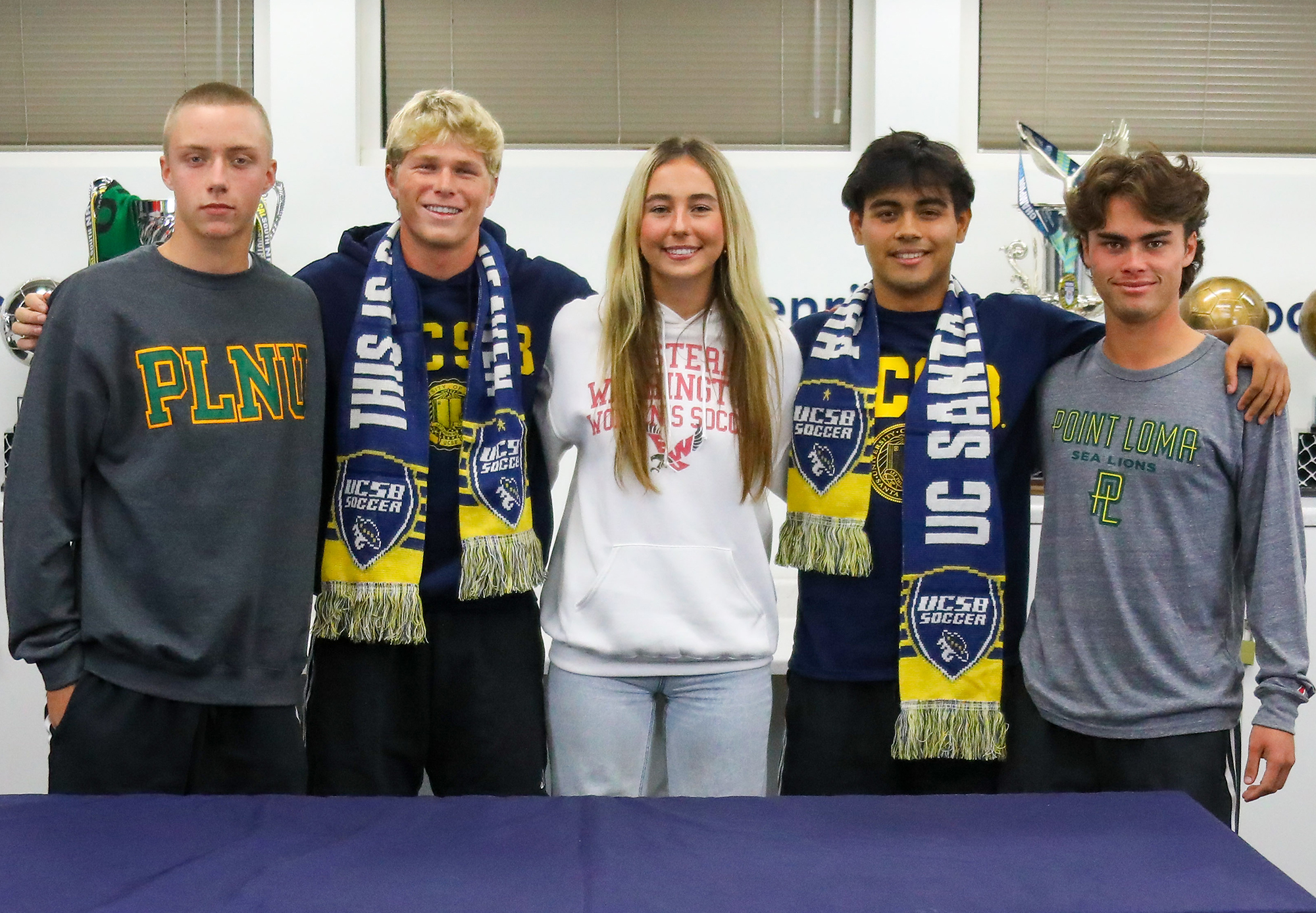 Santa Barbara Soccer Club Has Six Athletes Sign to Play in College ...