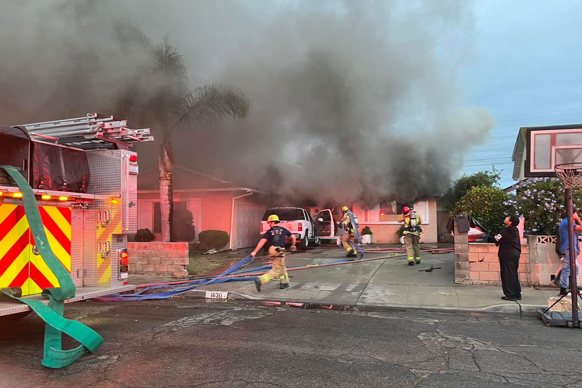 Santa Maria House Fire Displaces 6 Residents, Kills 1 Dog | Local News ...