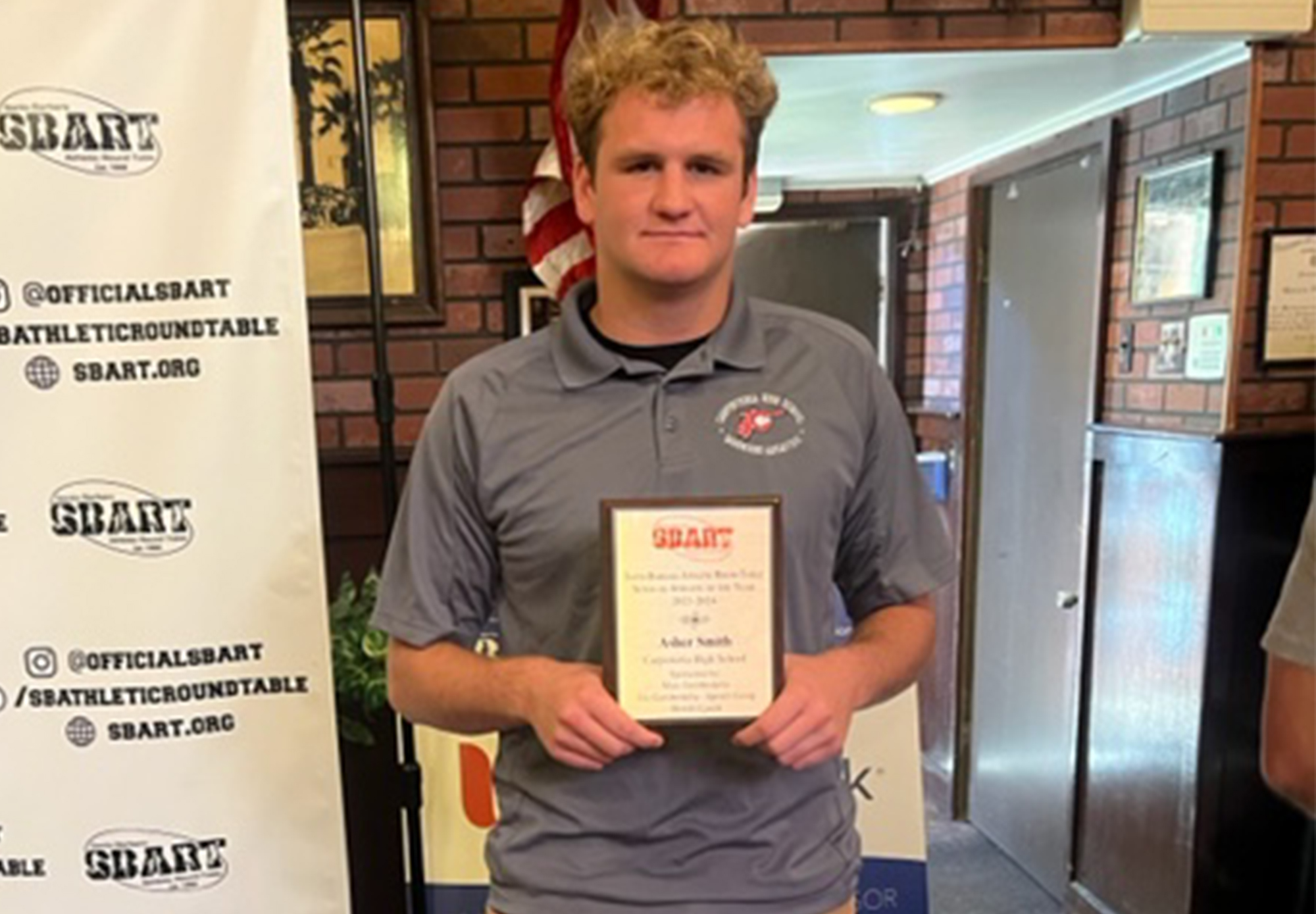 Round Table Luncheon: Asher Smith Honored as Carpinteria High's Scholar ...