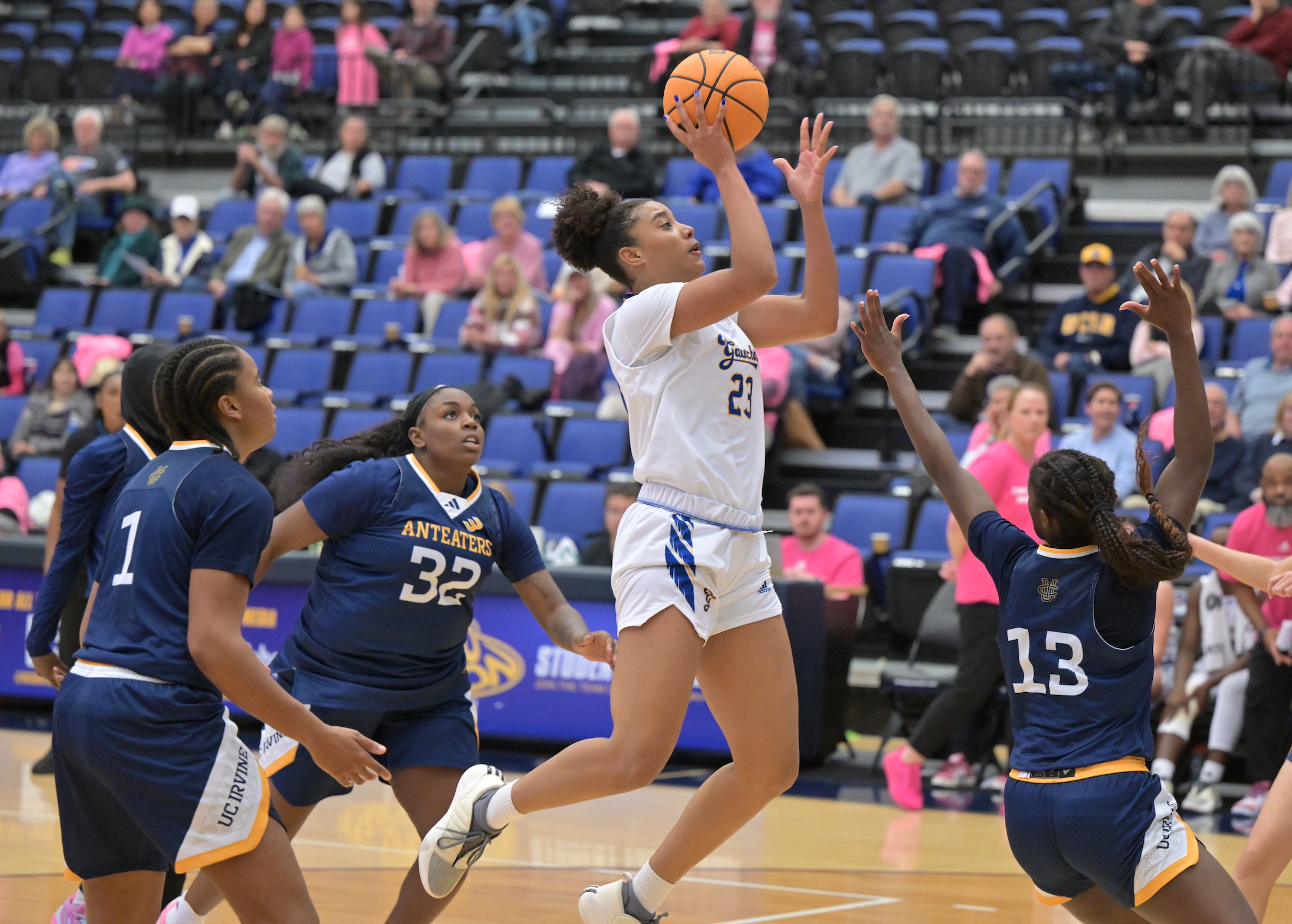 UC Irvine’s Ball Pressure Deflates UCSB in Women's Basketball, 54-46 ...