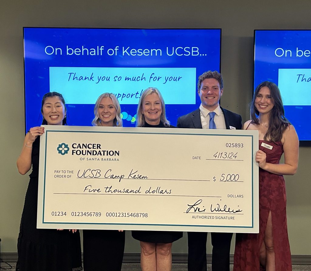 Cancer Foundation of Santa Barbara Gives Grant for Camp Kesem at UCSB ...