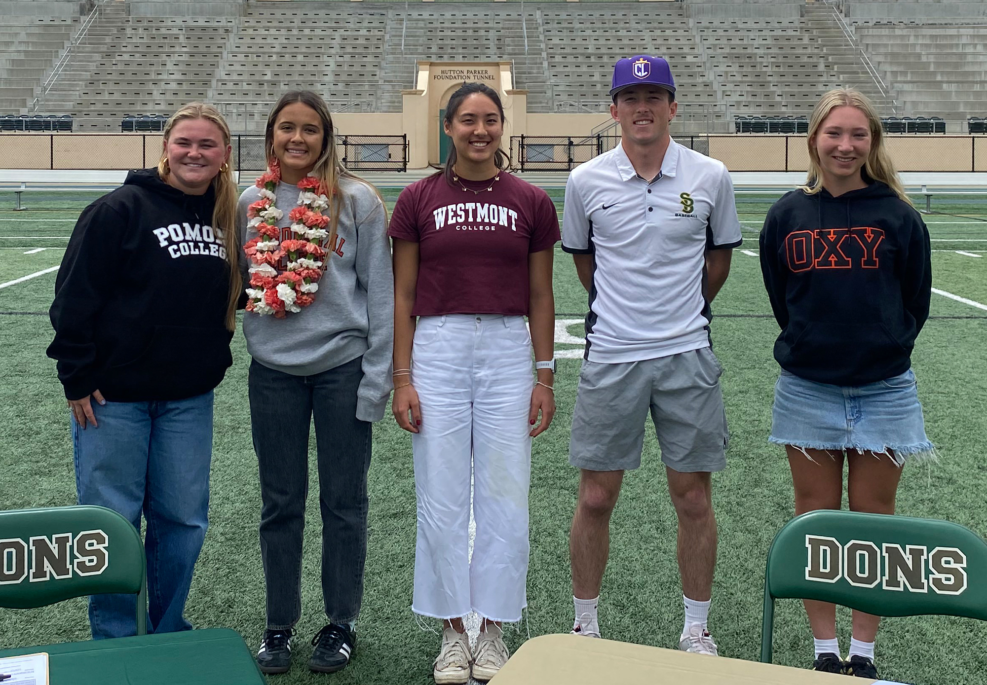 Five Santa Barbara High Dons Sign Letters of Intent to Compete at ...