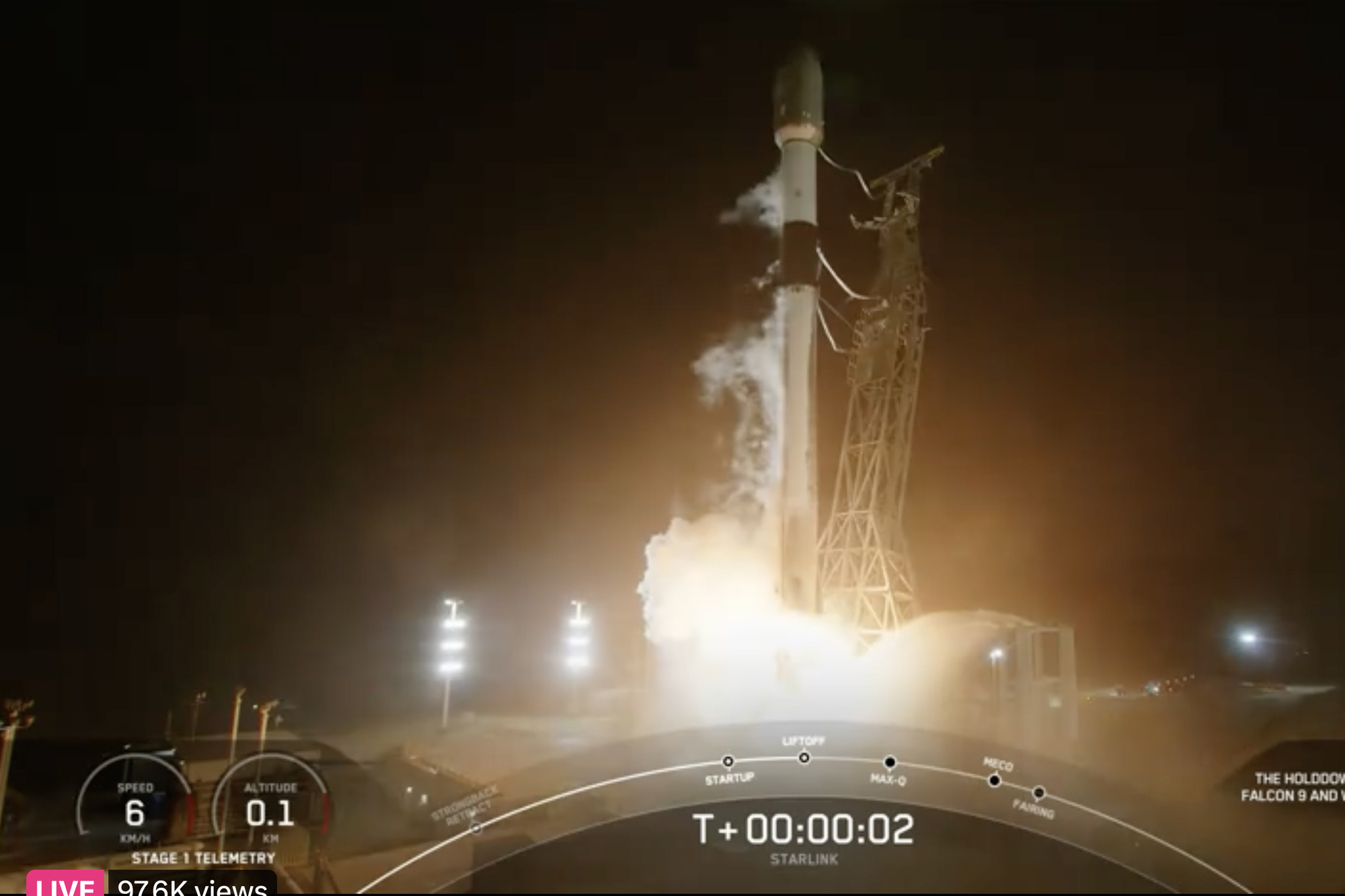 SpaceX Falcon Rocket Delivers Direct-to-Cell Satellites From Vandenberg ...