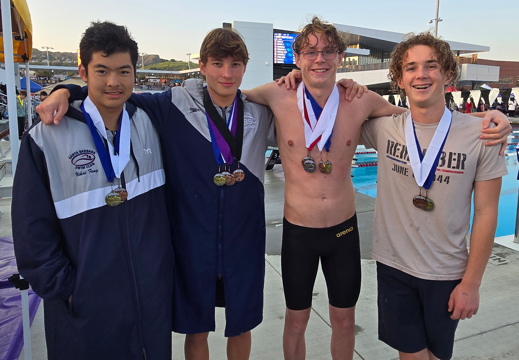 CIF-SS Div. 4 Championship Meet: Laguna Blanca Boys Swim Races to ...