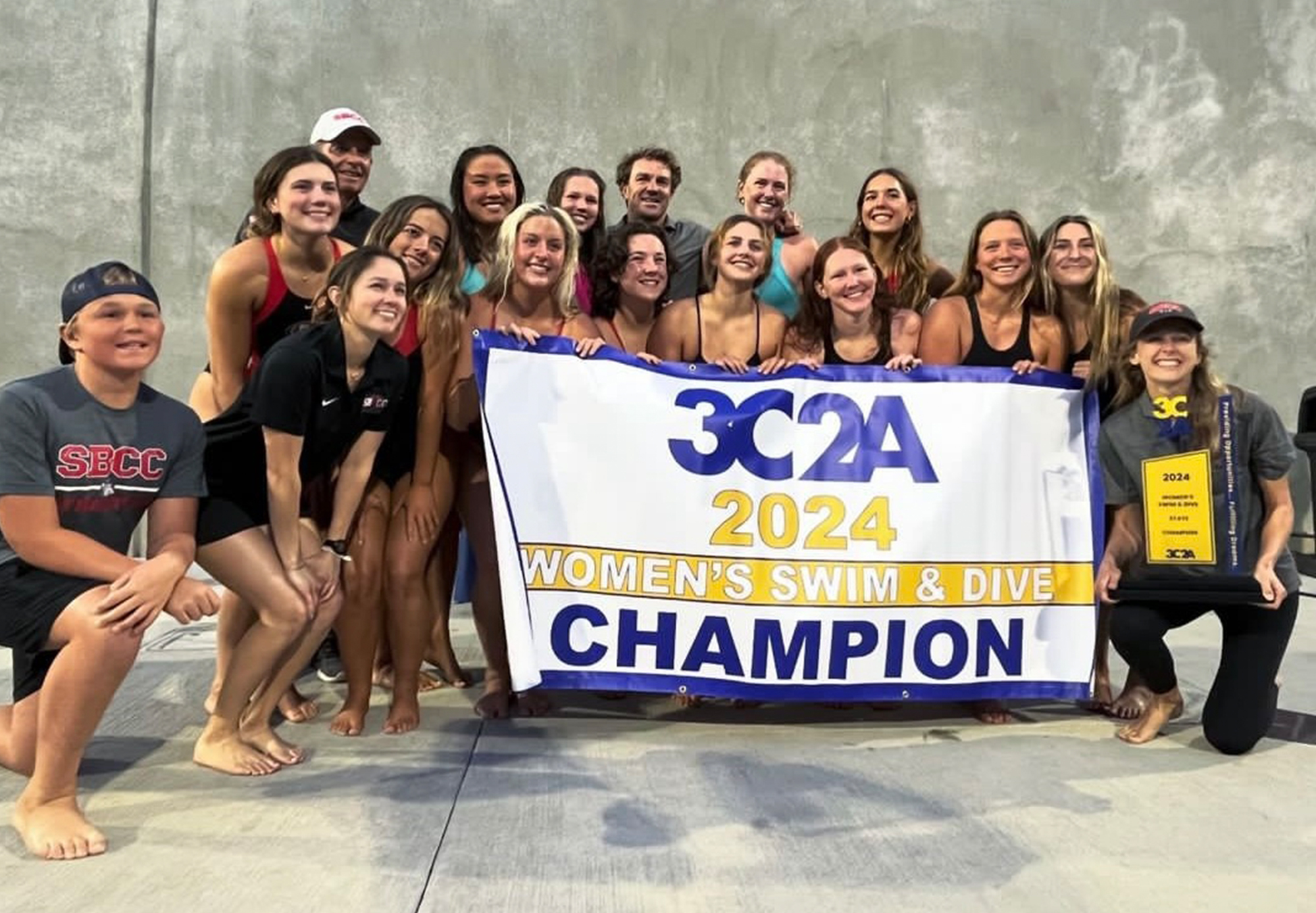 SBCC Women's Swim & Dive Captures Program's First-Ever State ...