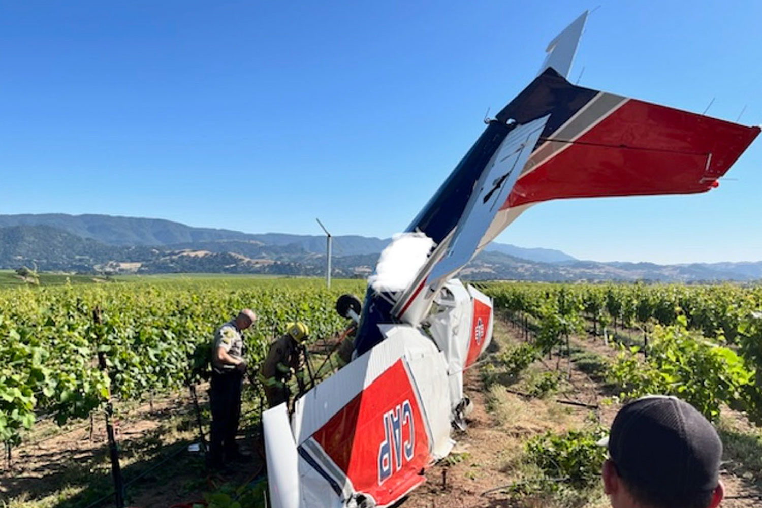Major Injuries Reported After Plane Crashes Into Vineyard in Santa Ynez ...